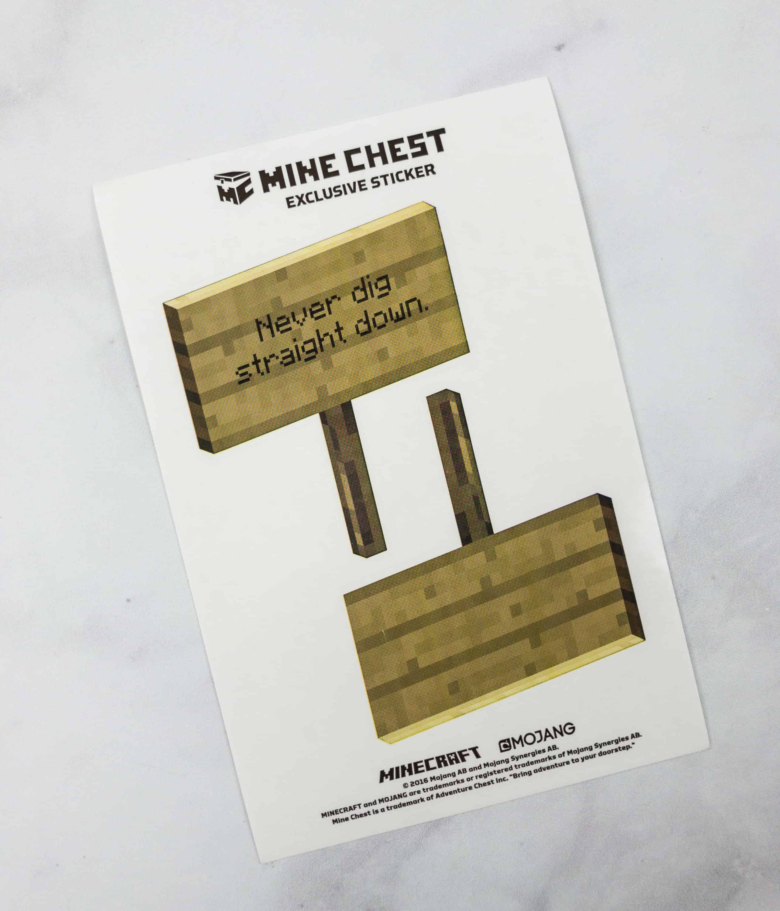 Mine Chest January 2018 Subscription Box Review + Coupon - hello ...