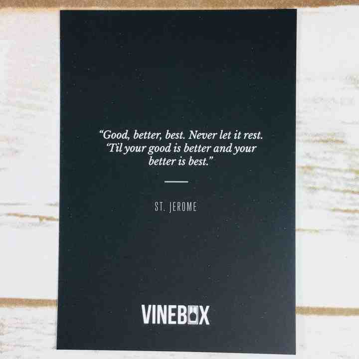 VINEBOX Subscription Box Review & Coupon - February 2018 - hello ...
