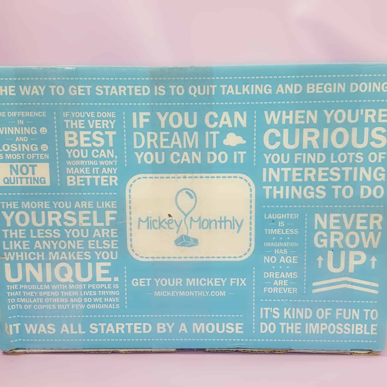 Mickey Monthly Subscription Box Review + Coupon - January 2018 - Hello ...