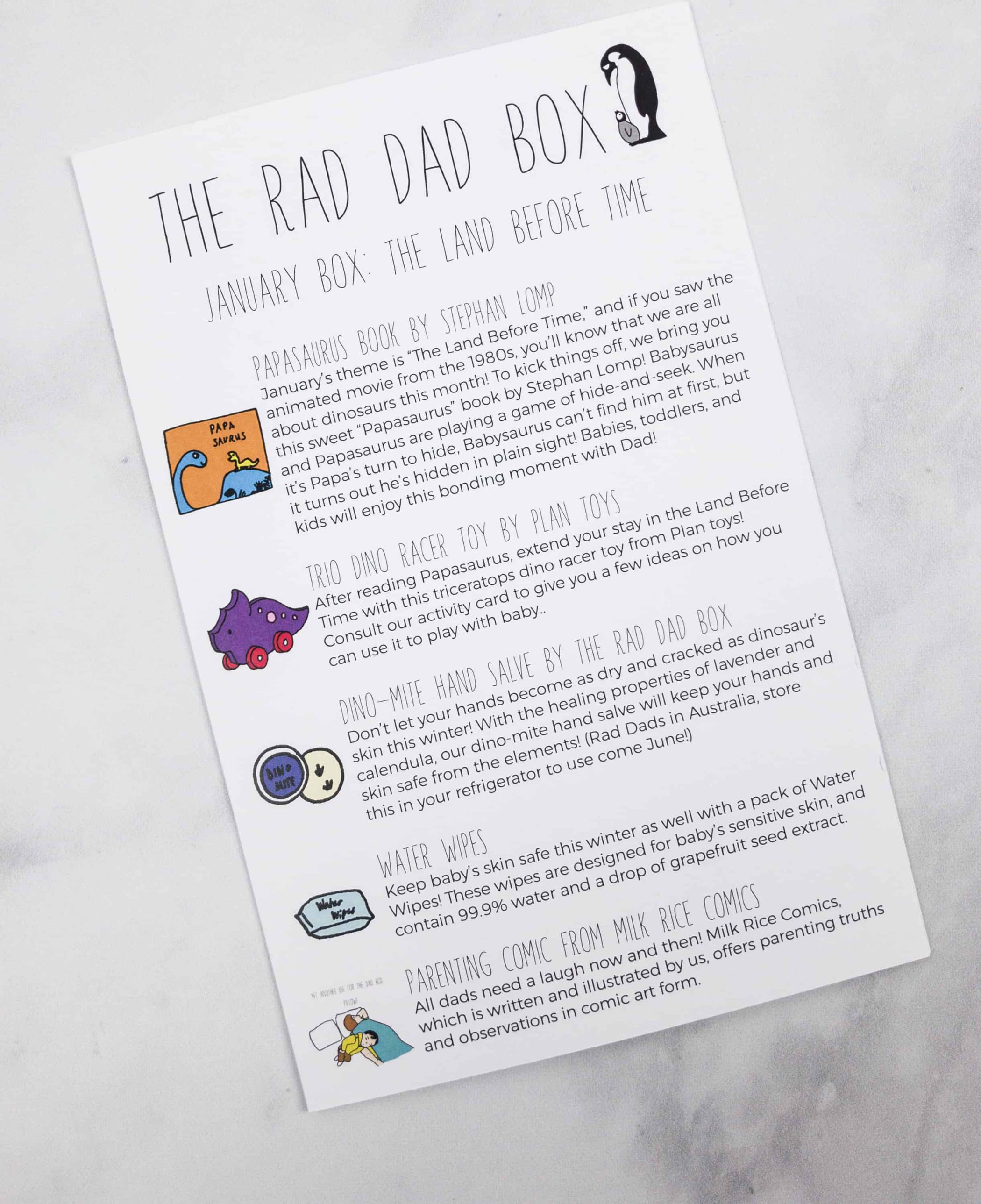 The Rad Dad Box January 2018 Subscription Box Review - hello subscription