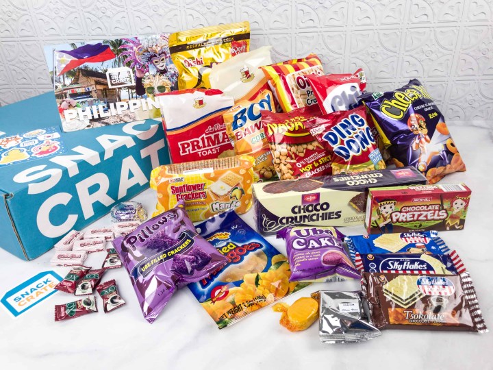 Snack Crate Premium January 2018 Subscription Box Review & $10 Coupon ...