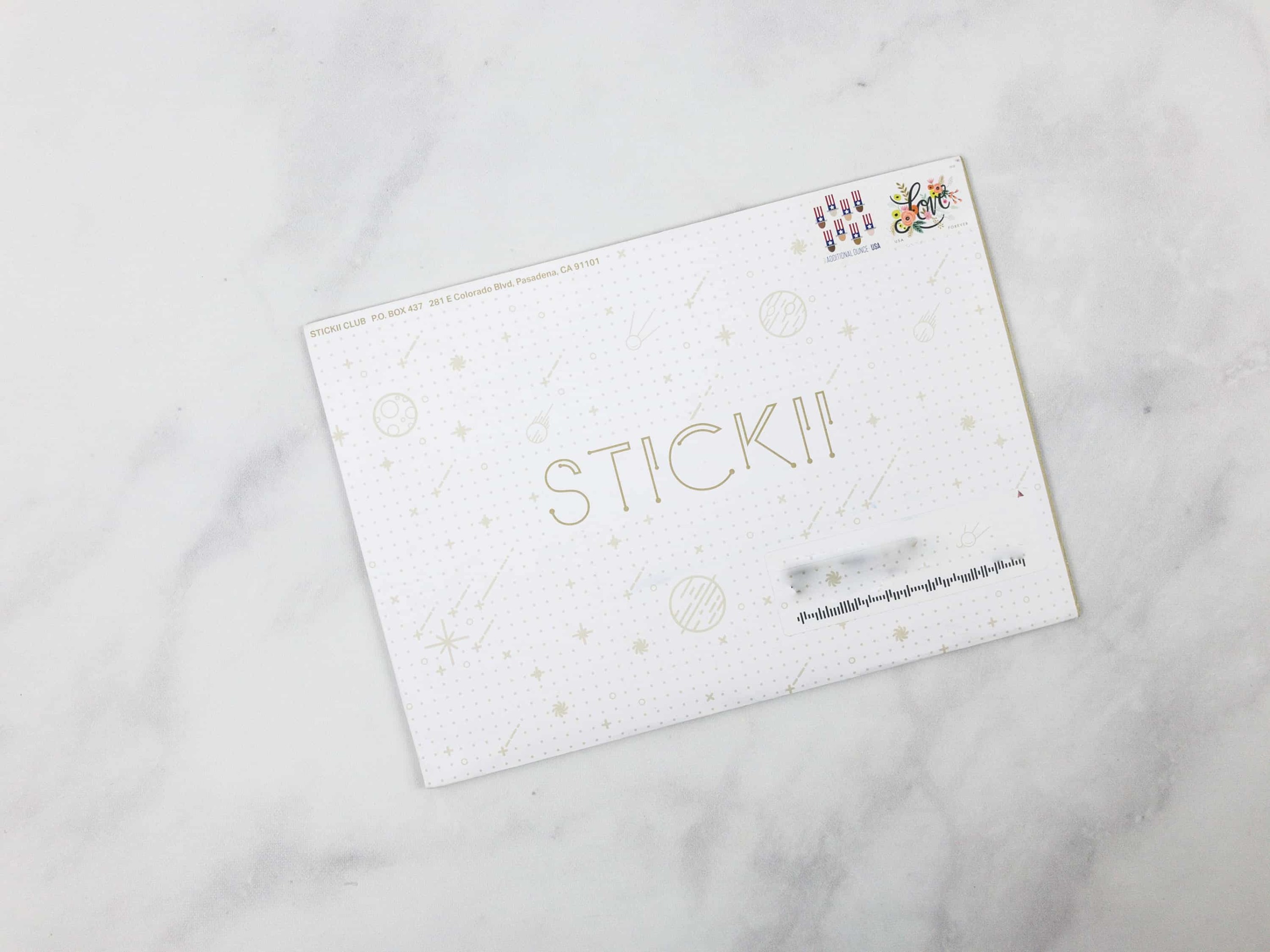 Stickii Club February 2018 Subscription Box Review & Coupon - Retro ...