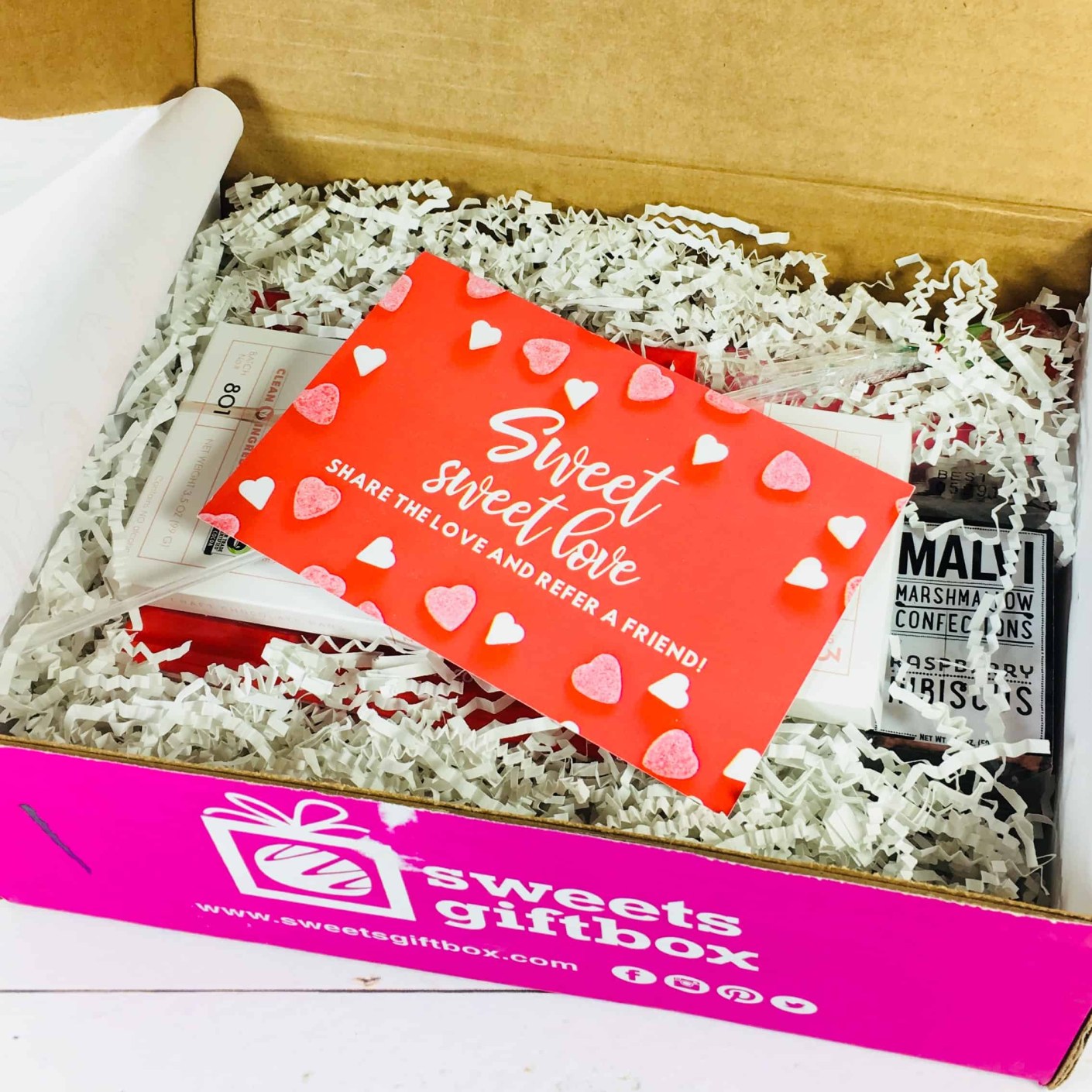 Sweets Gift Box February 2018 Subscription Box Review + Half Off First ...