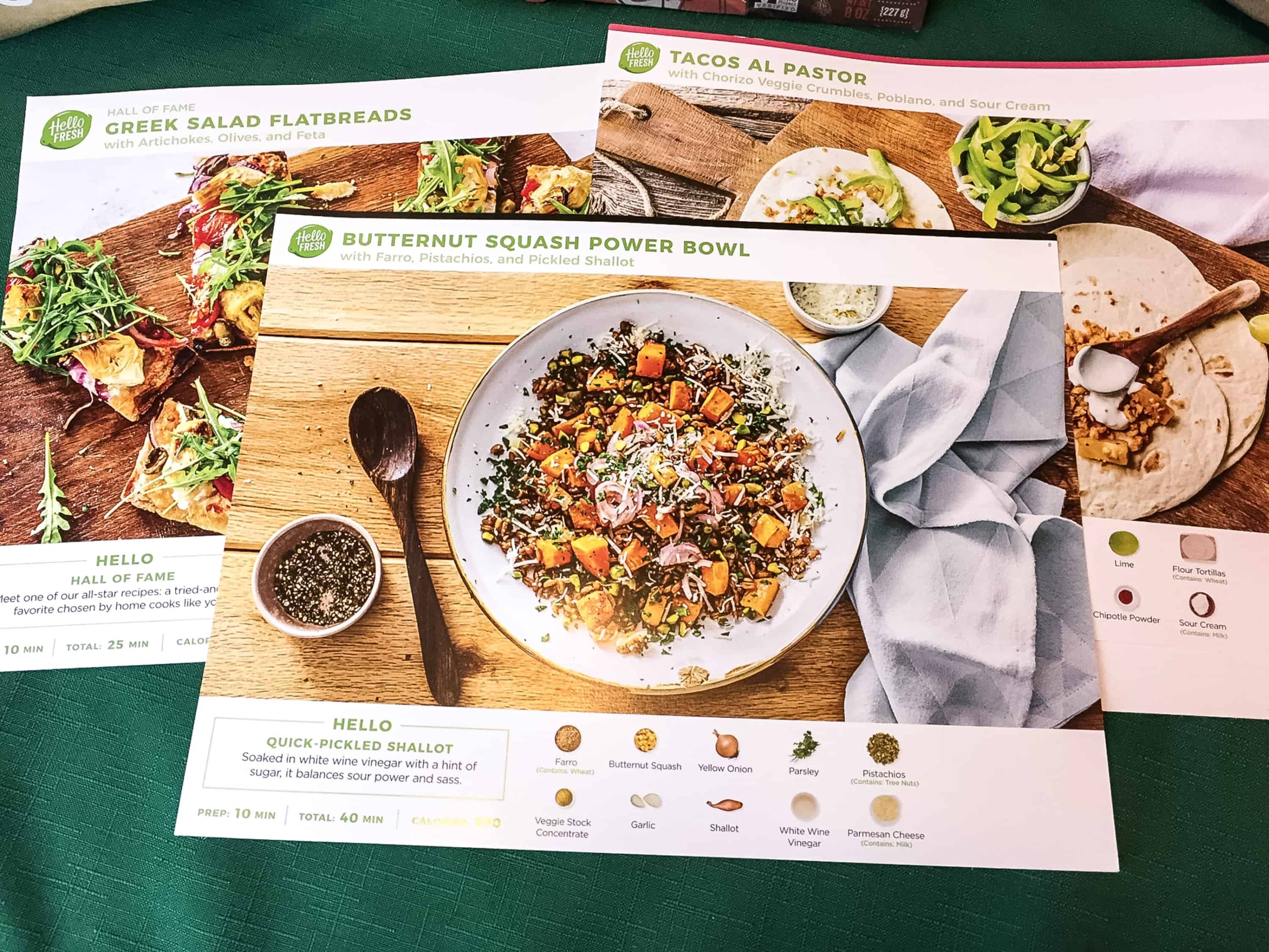 Hello Fresh Vegetarian Subscription Box Review + Coupon - March 2018 ...