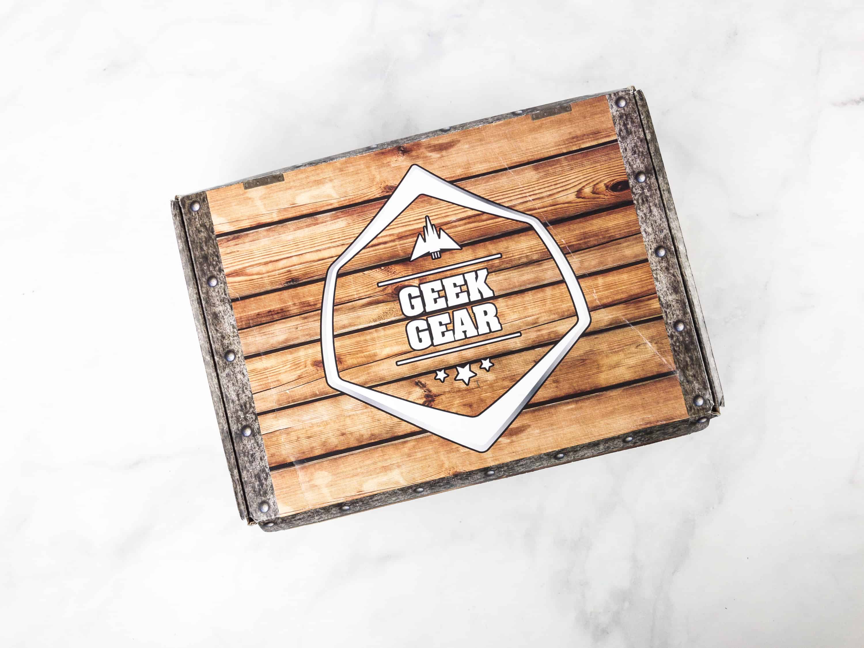 Geek Gear Box February 2018 Subscription Box Review + Coupon - Hello ...