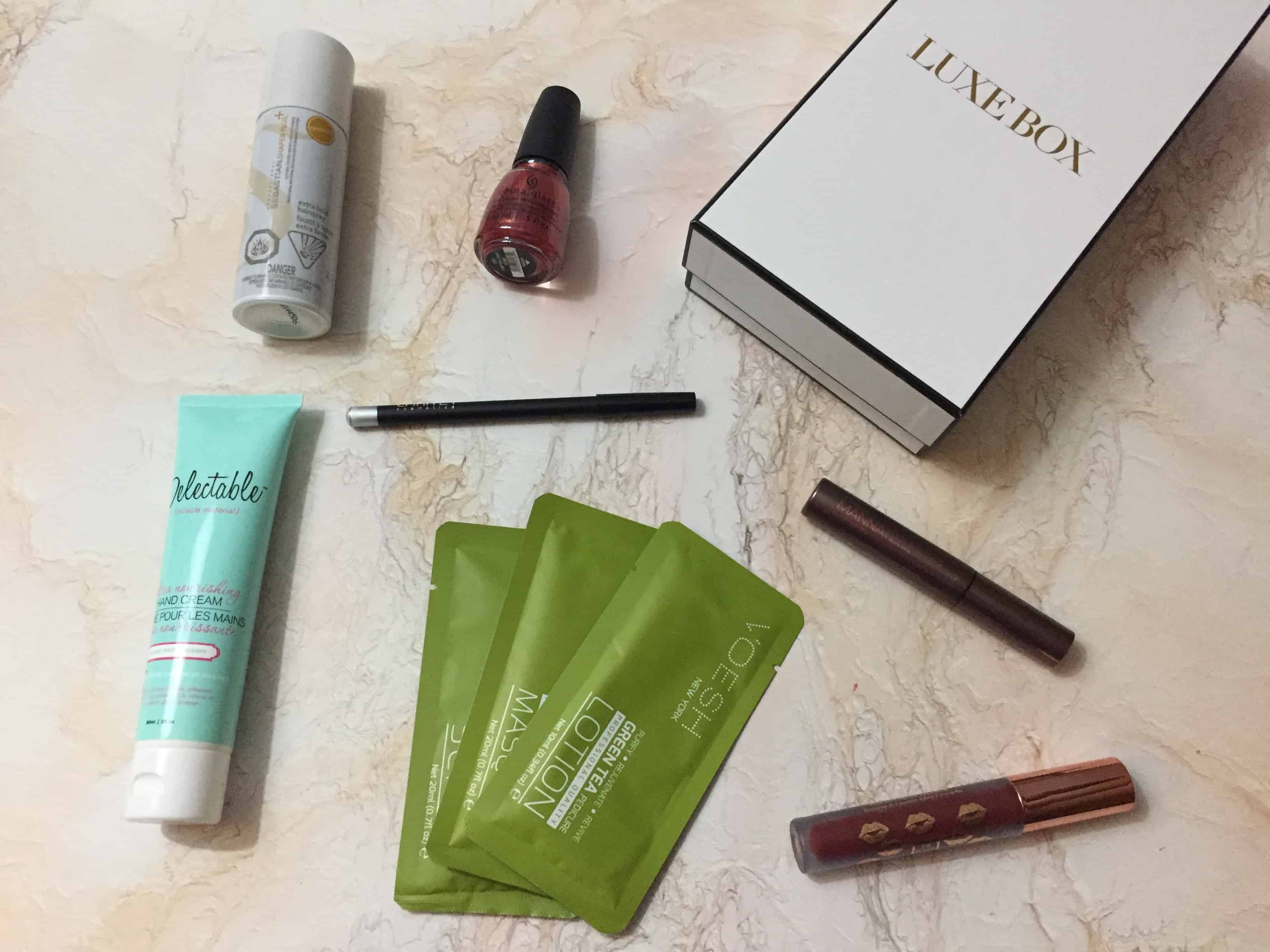 Luxe Box Spring 2018 Subscription Box Review - Hello Subscription