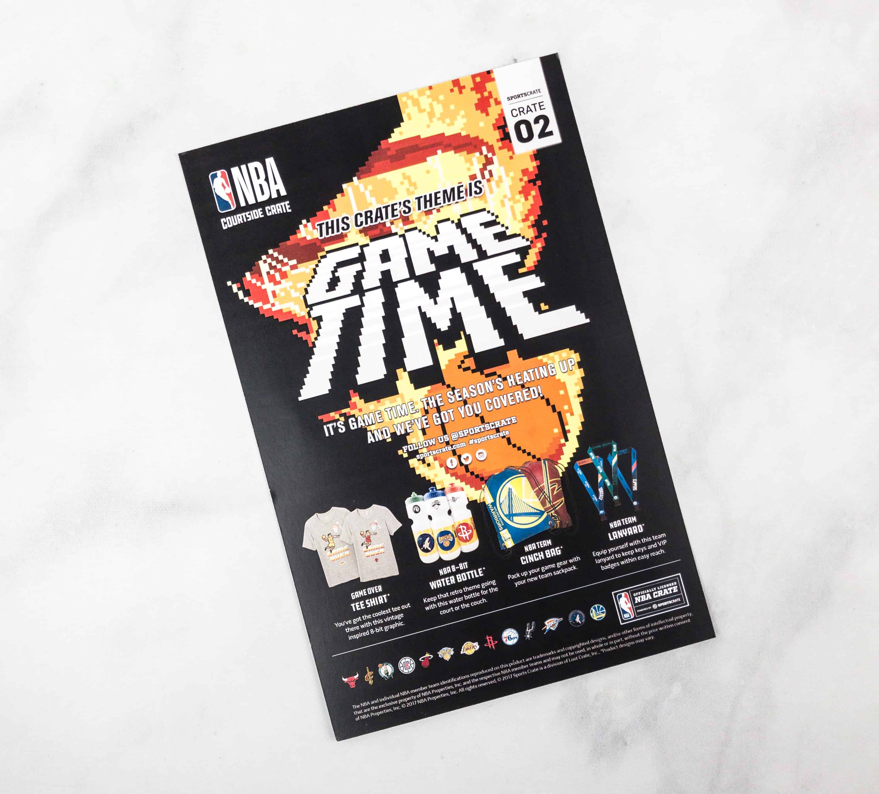Courtside Crate by Sports Crate: NBA Edition March 2018 Subscription ...