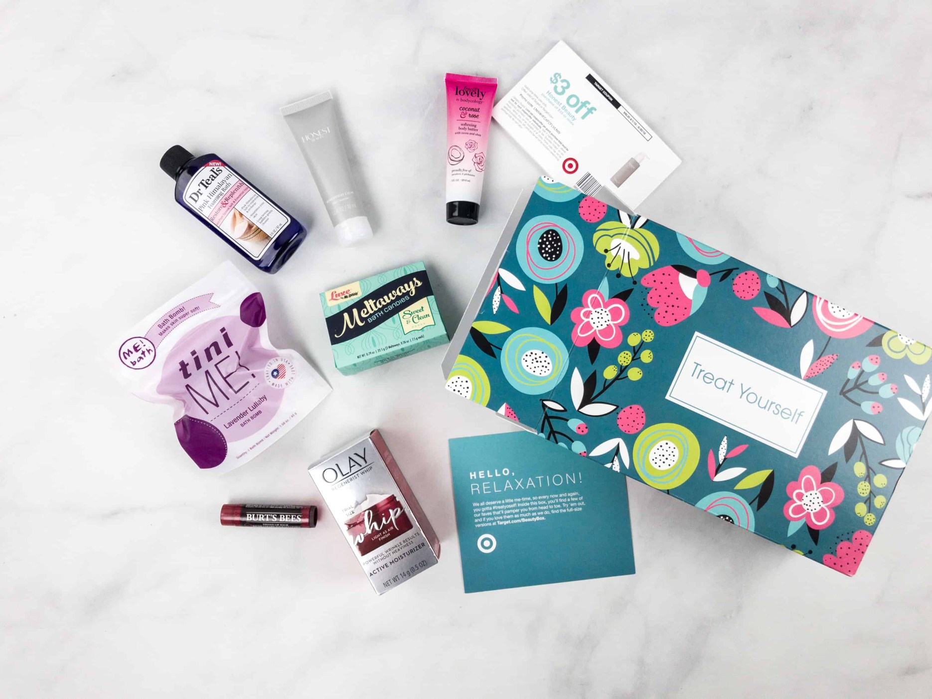 Target Beauty Box Review - Treat Yourself Box! - Hello Subscription