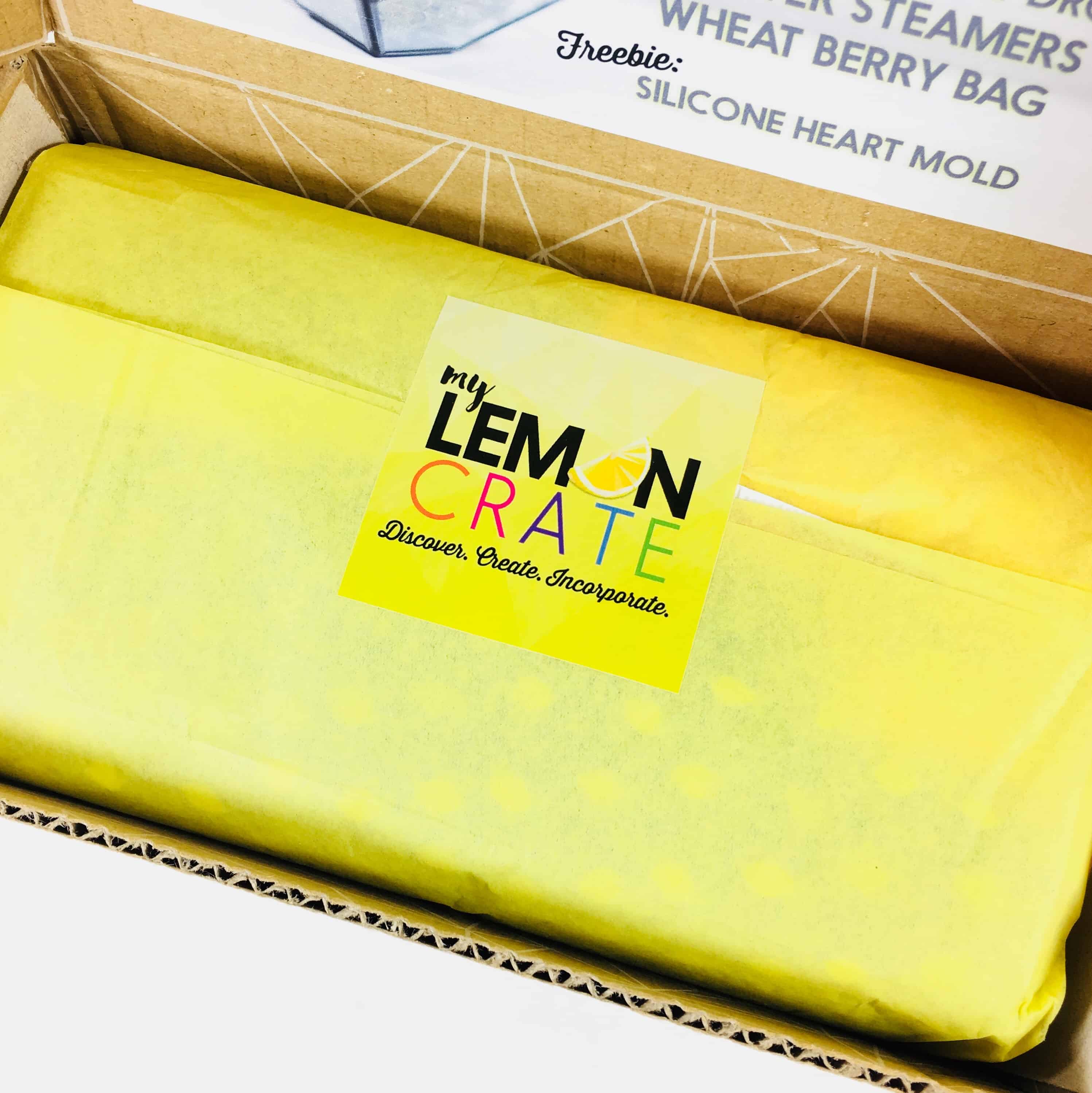 My Lemon Crate April 2018 Subscription Box Review + Coupon - Hello ...