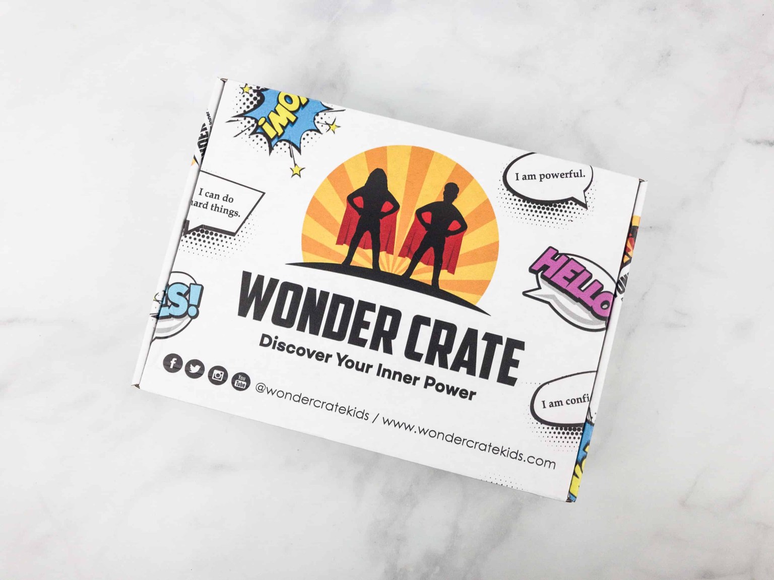 Wonder Crate Confidence Box Review + Coupon! - Hello Subscription