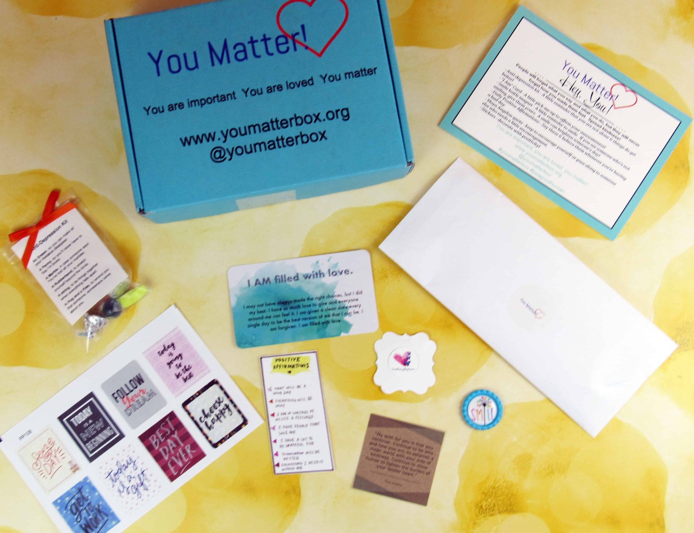 You Matter Box March 2018 Subscription Box Review - Hello Subscription