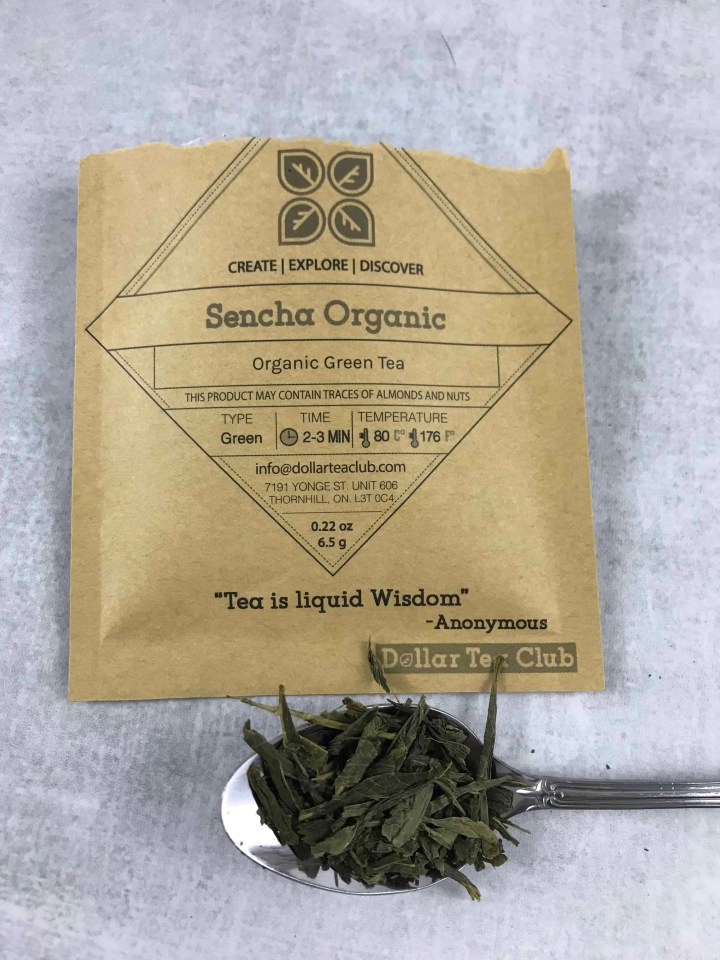 Dollar Tea Club April 2018 Review - Hello Subscription