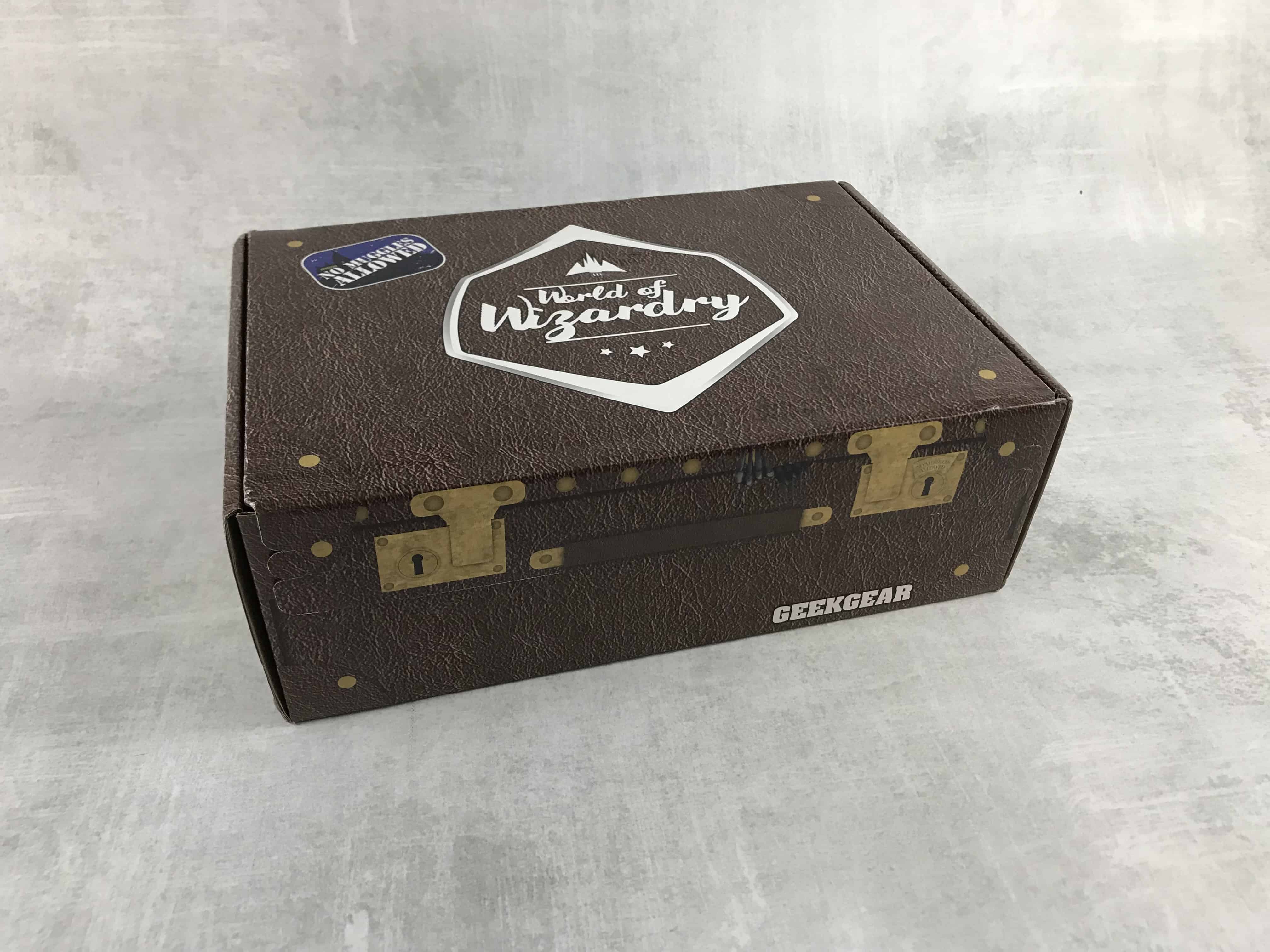 Geek Gear World of Wizardry March 2018 Subscription Box Review - Hello ...