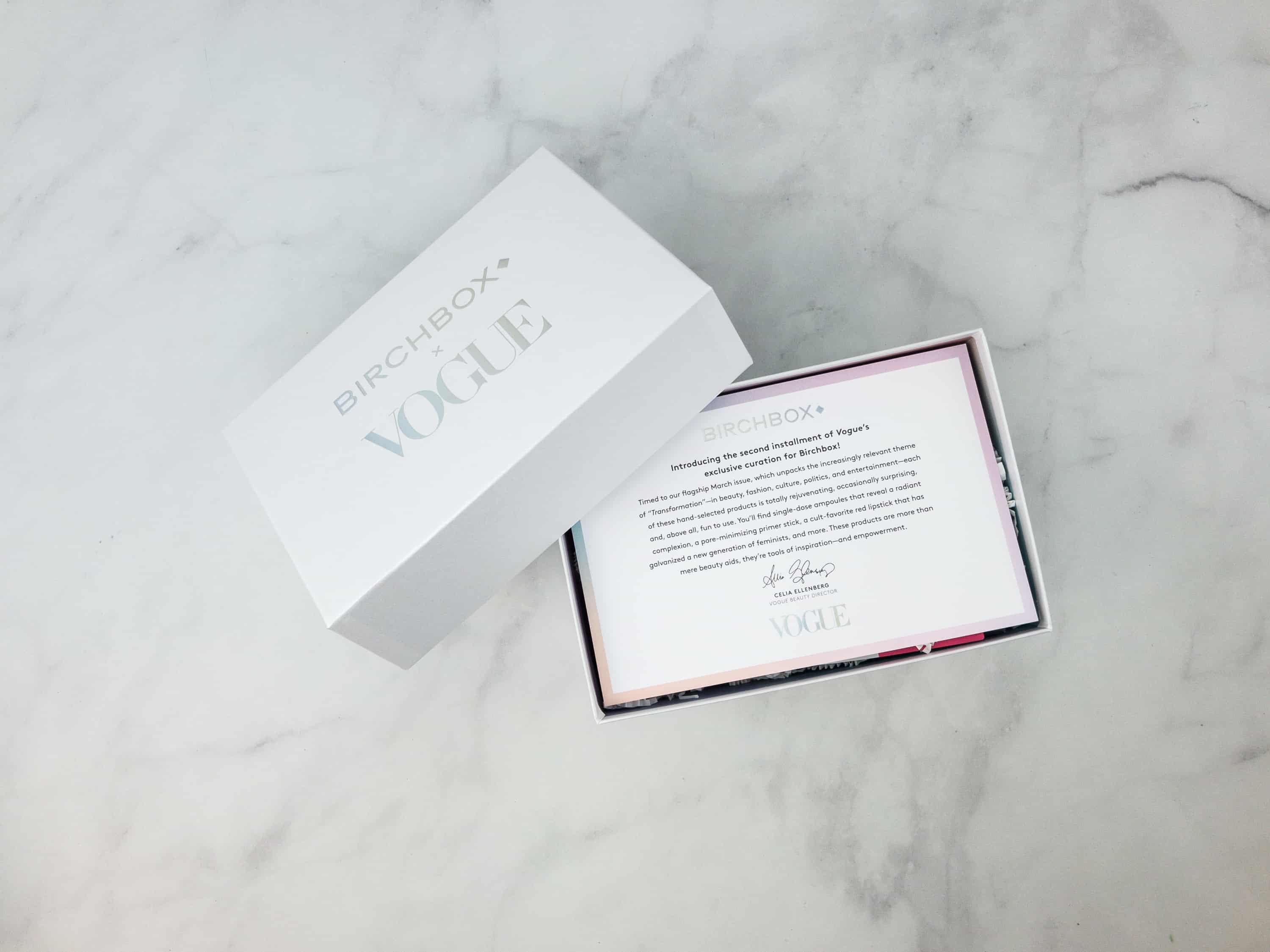 Birchbox Limited Edition Vogue Box 2018 Review + Coupons! - Hello ...