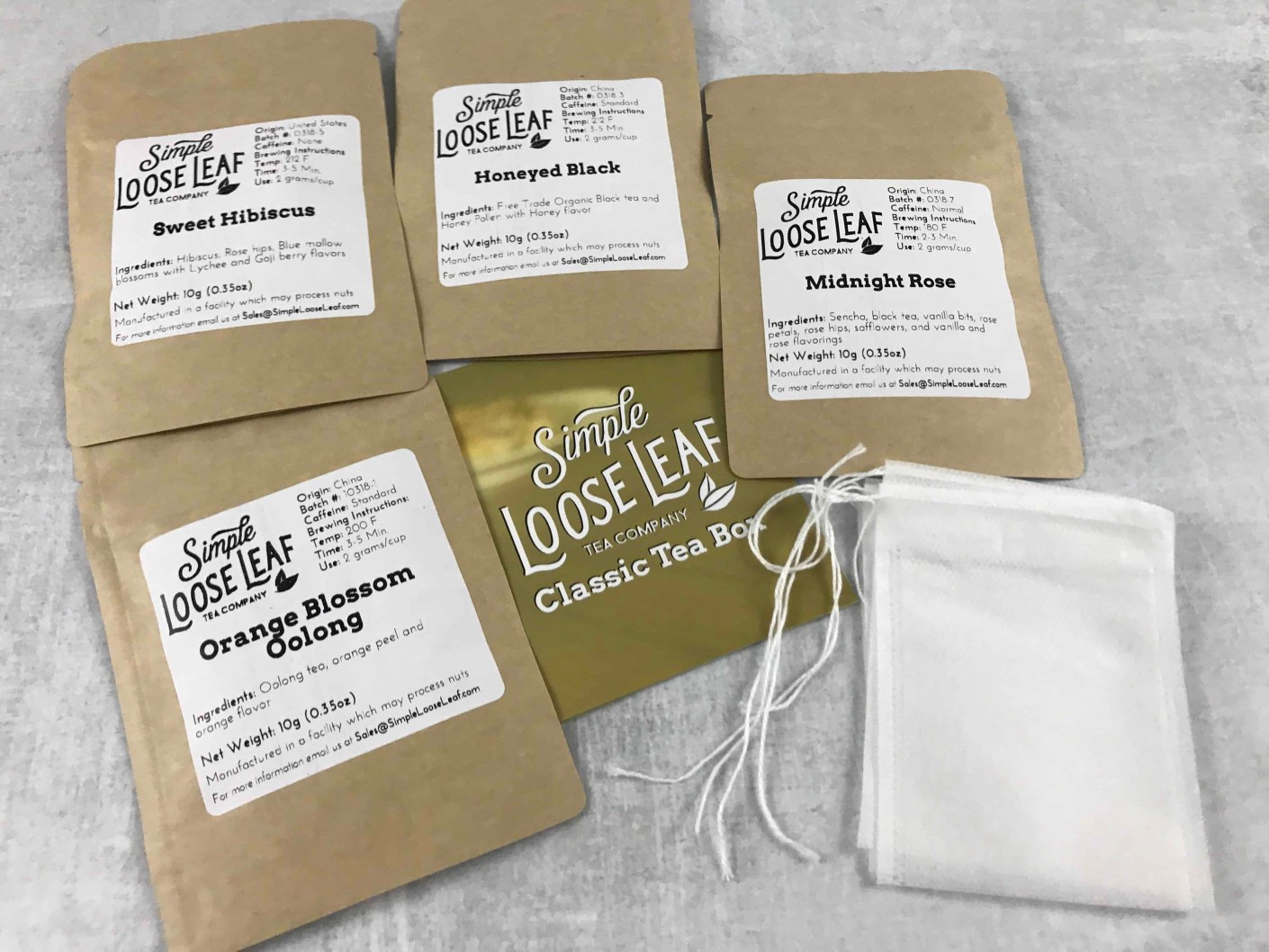 Simple Loose Leaf Tea April 2018 Subscription Box Review + Coupon ...