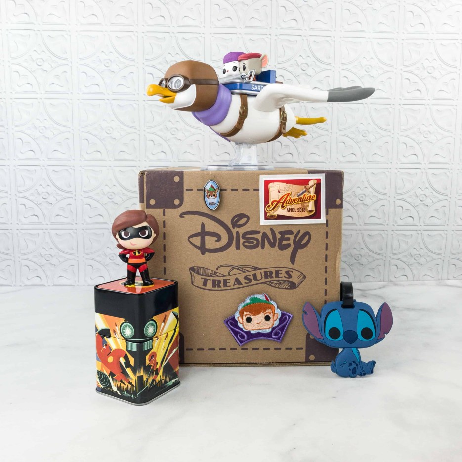 Disney Treasures April 2018 Subscription Box Review - Hello Subscription