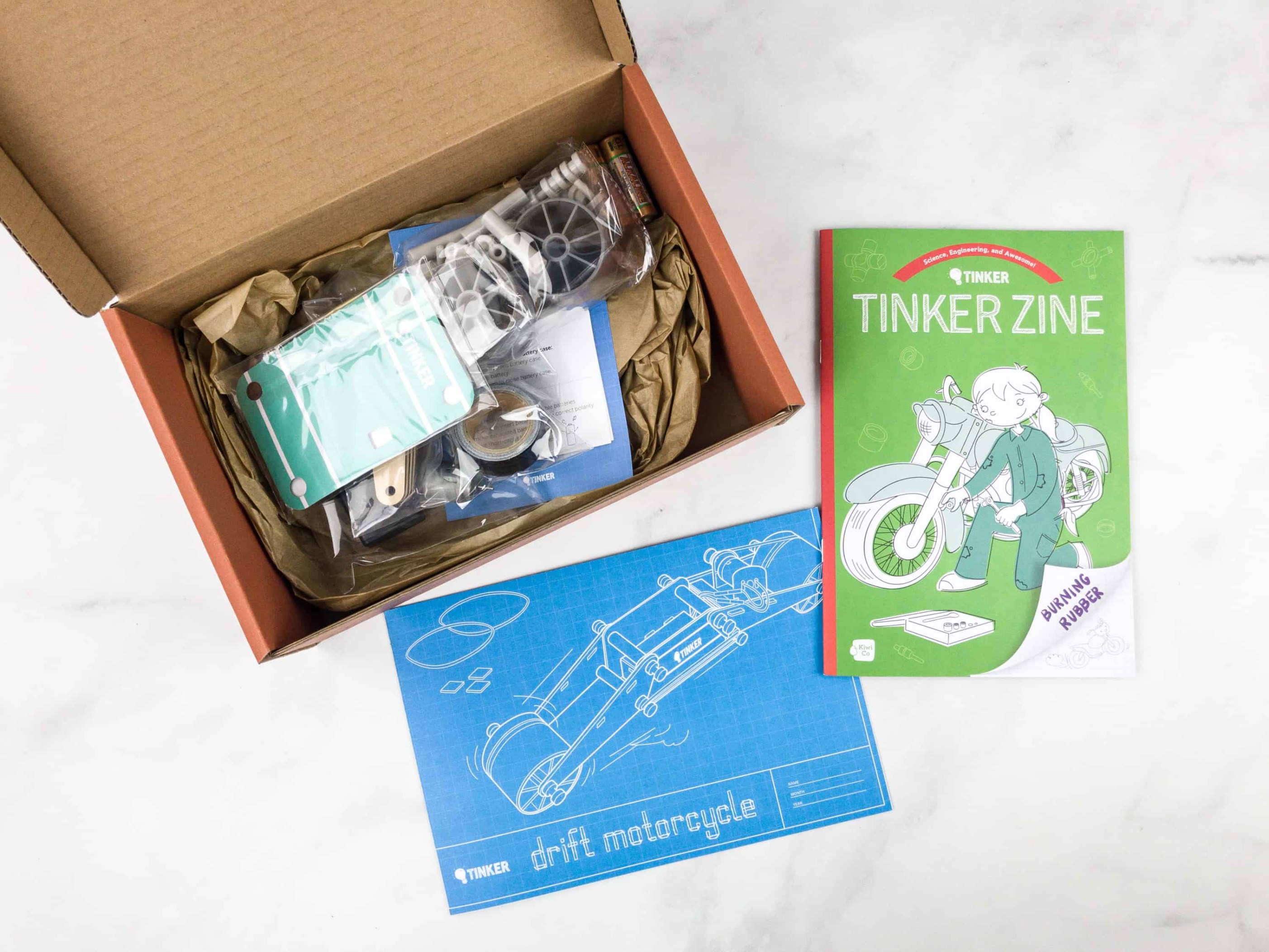 Tinker Crate Review & Coupon - MOTORCYCLE BOX - Hello Subscription