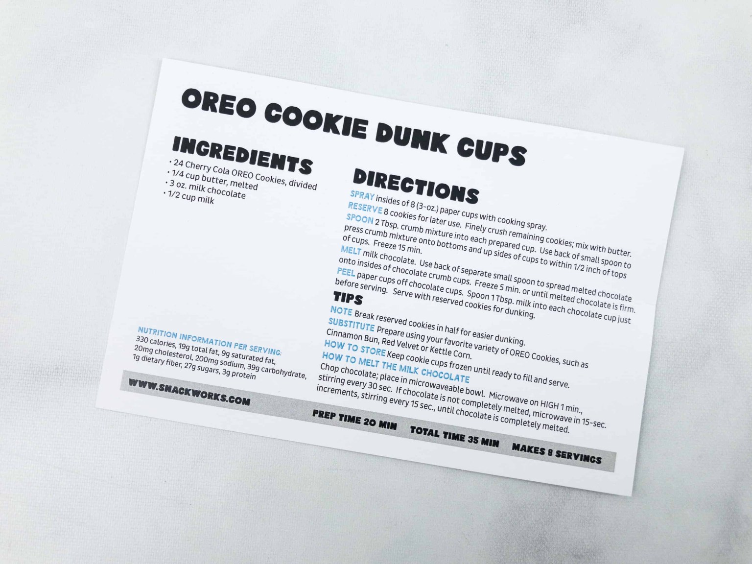 OREO Cookie Club May 2018 Subscription Box Review - Hello Subscription