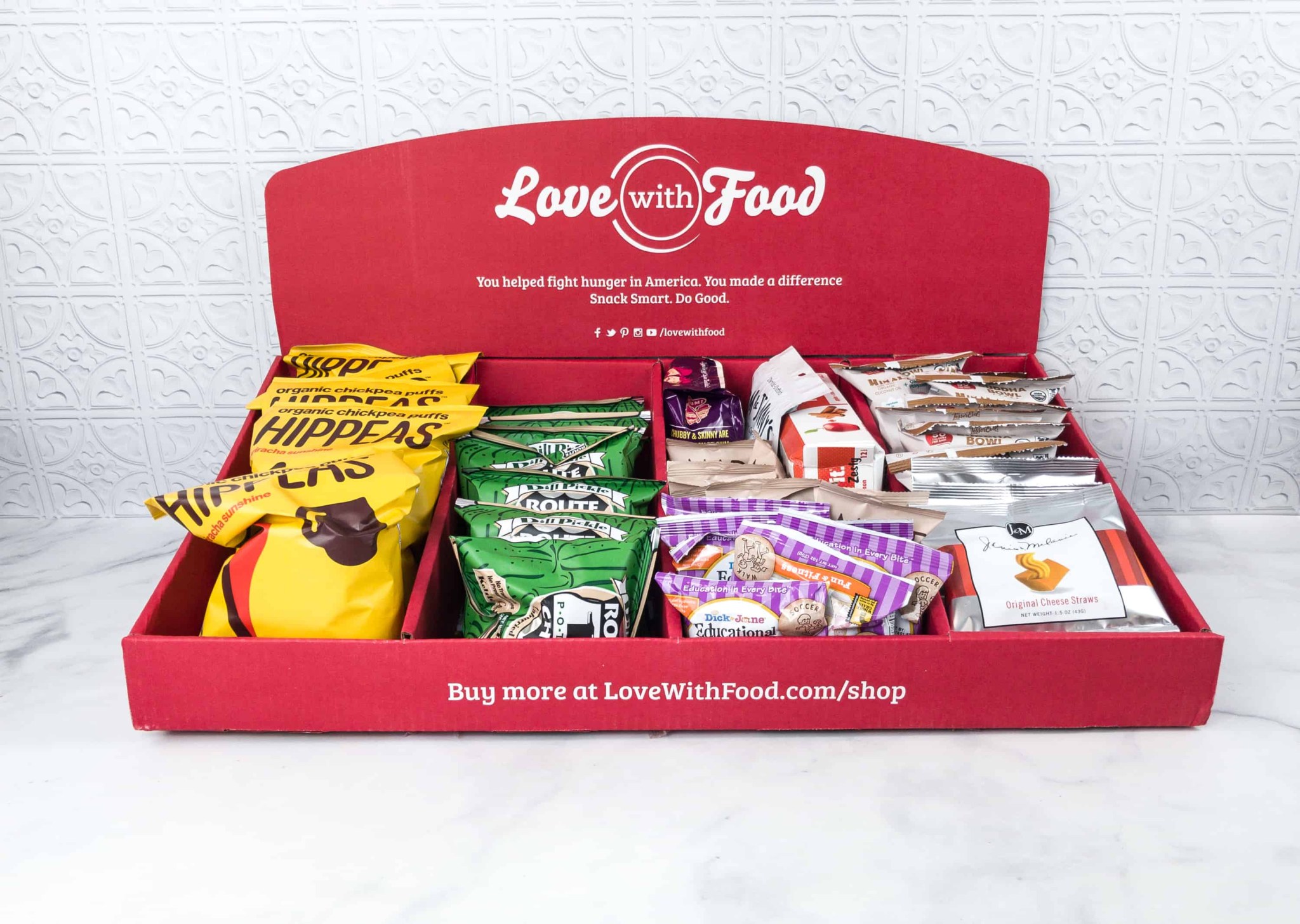 Love With Food Office Box February 2018 Subscription Box Review - Hello ...