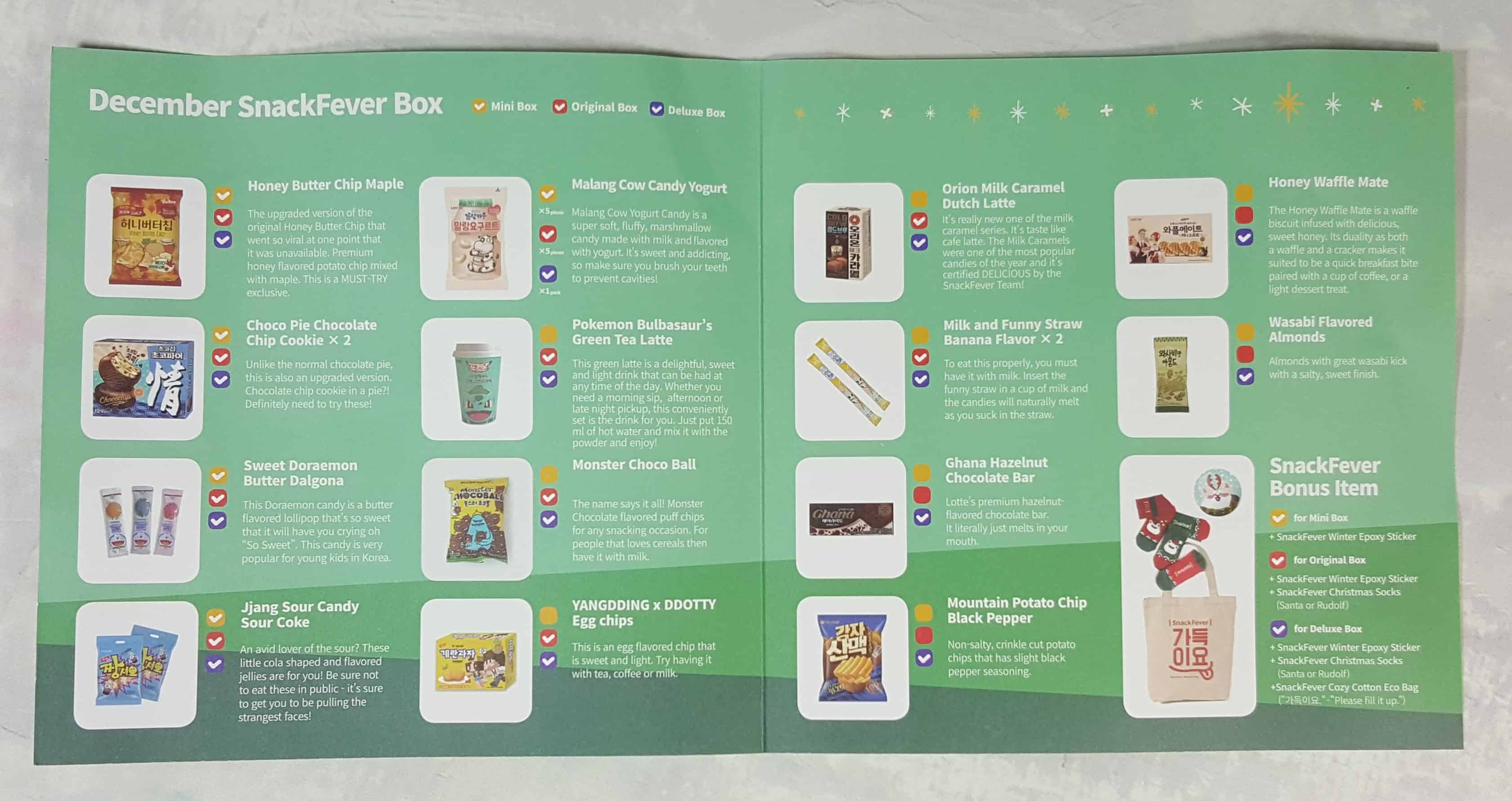 December 2017 Snack Fever Subscription Box Review + Coupon - Deluxe Box ...