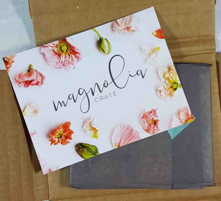 Magnolia Crate Subscription Box Review & Coupon - April 2018 - hello ...