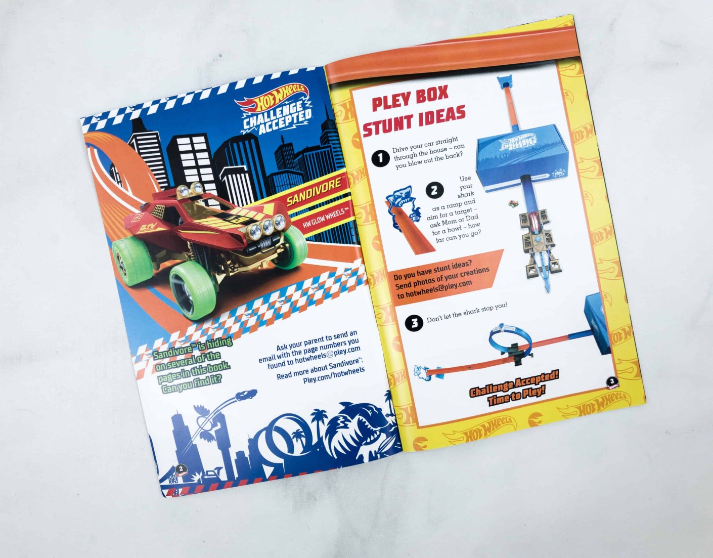 Hot Wheels Challenge Accepted PleyBox April 2018 Subscription Box ...