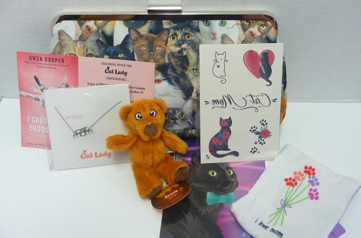 Cat Lady Box May 2018 Subscription Box Review + Coupon - Hello Subscription