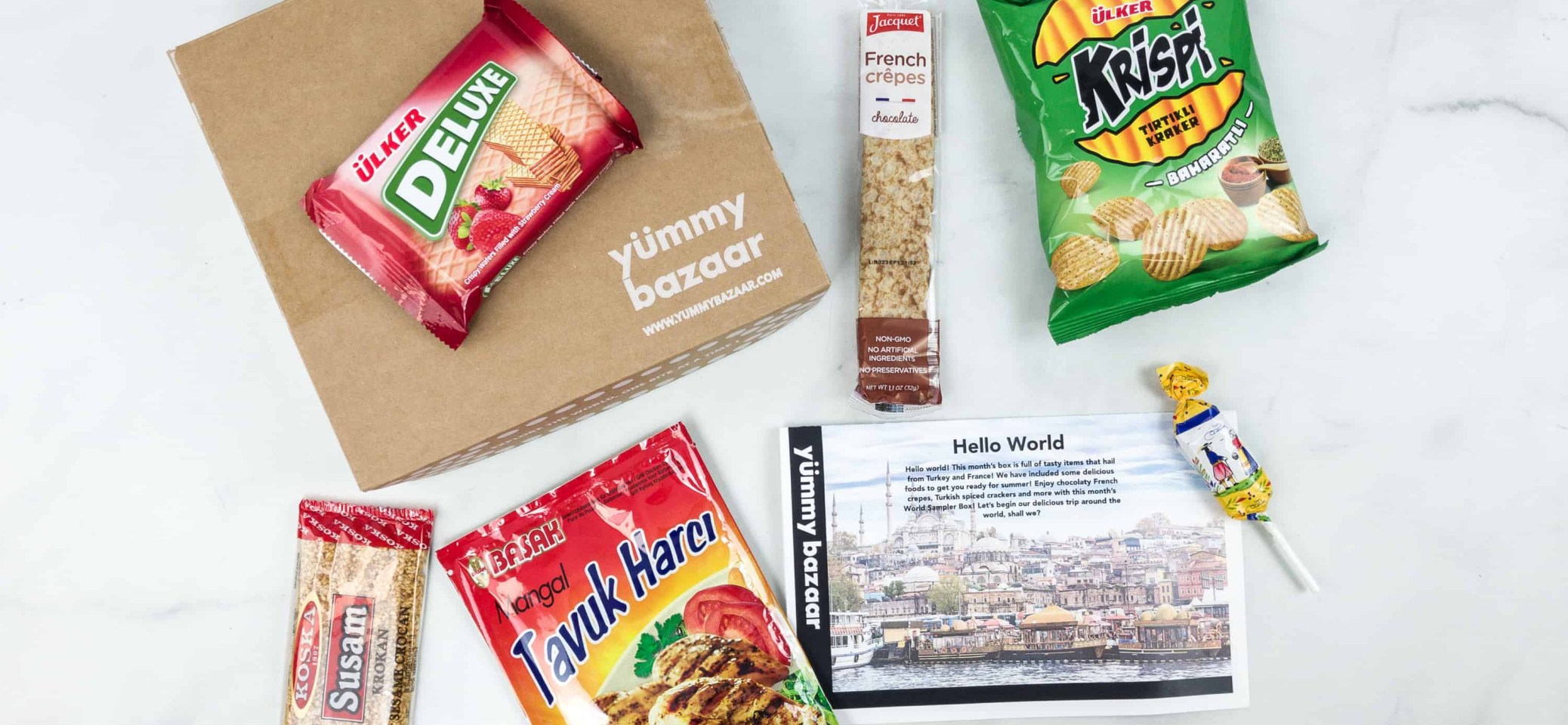 Yummy Bazaar Sampler Reviews Hello Subscription