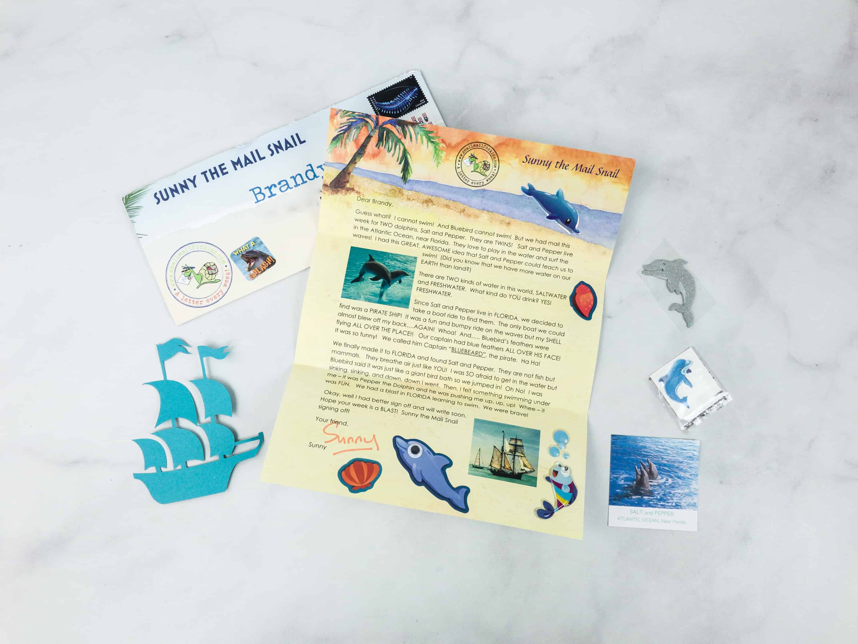 Snail Mail for Kids May 2018 Subscription Box Review - WEEK 2 - Hello ...