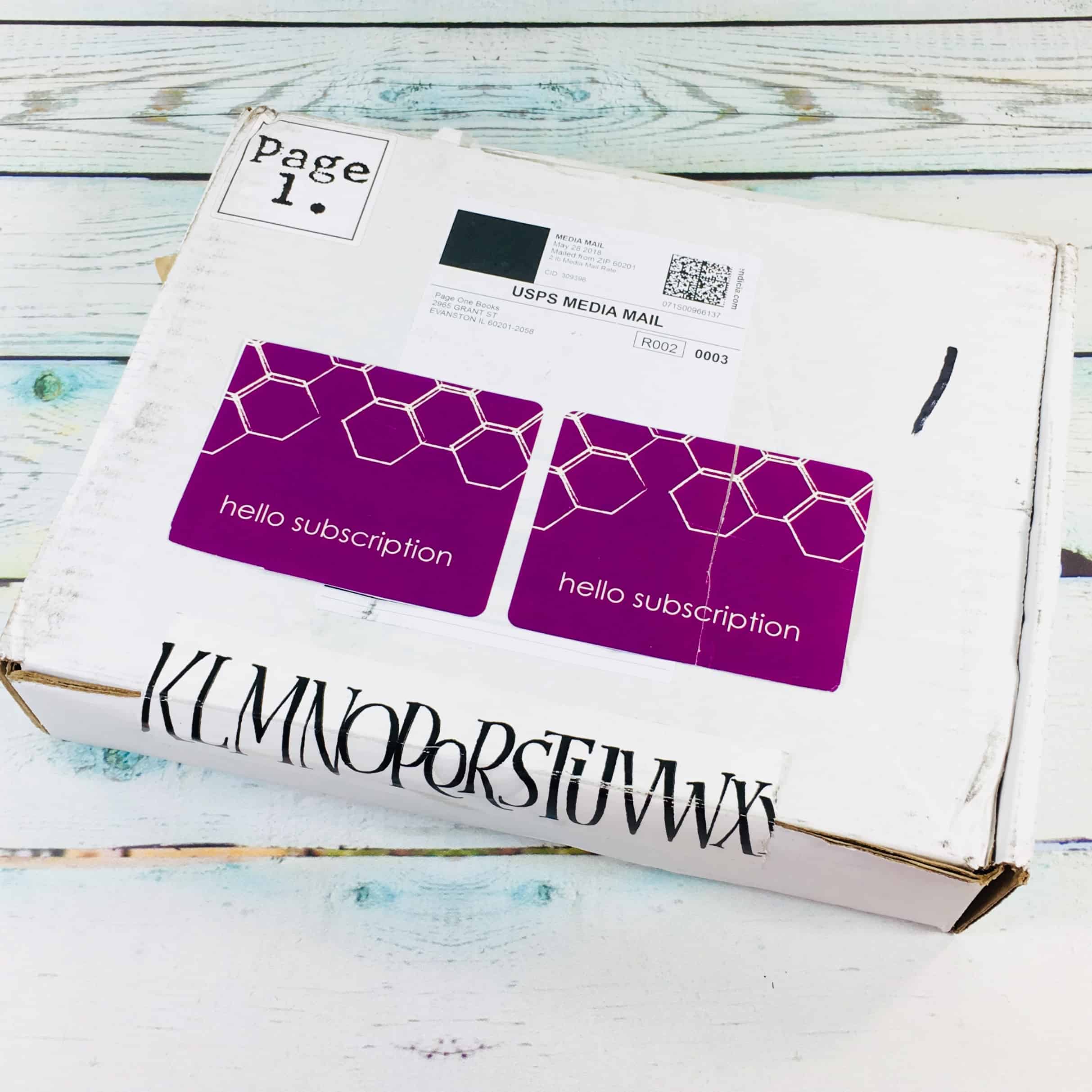 Page 1 Books June 2018 Subscription Box Review + Coupon - Hello ...