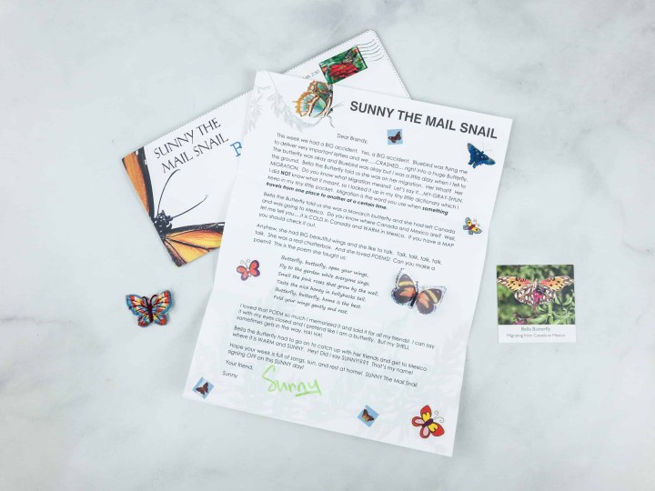 Snail Mail for Kids June 2018 Subscription Box Review - WEEK 1 - Hello ...
