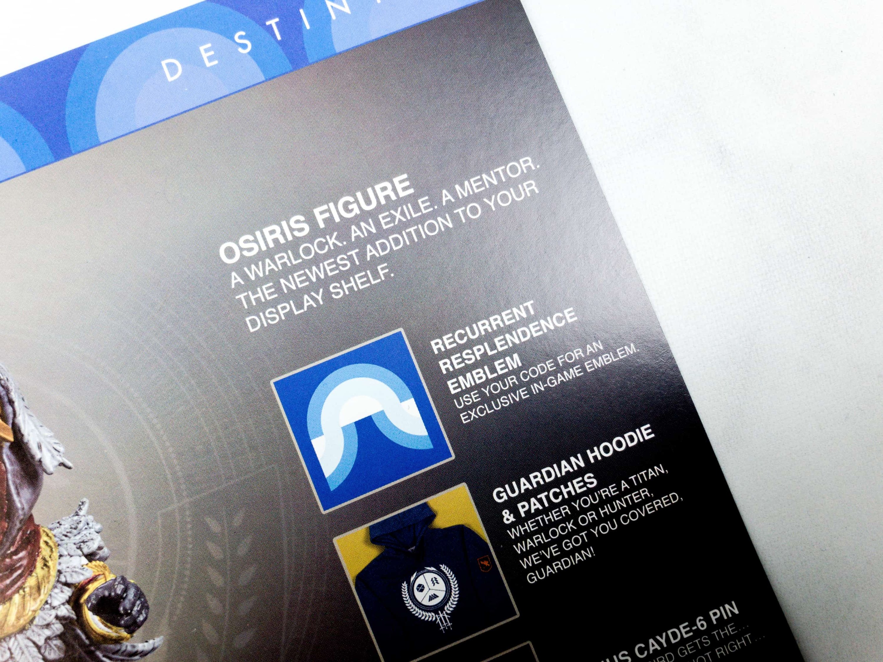 Loot Crate Destiny 2 Limited Edition Crate Review - Hello Subscription
