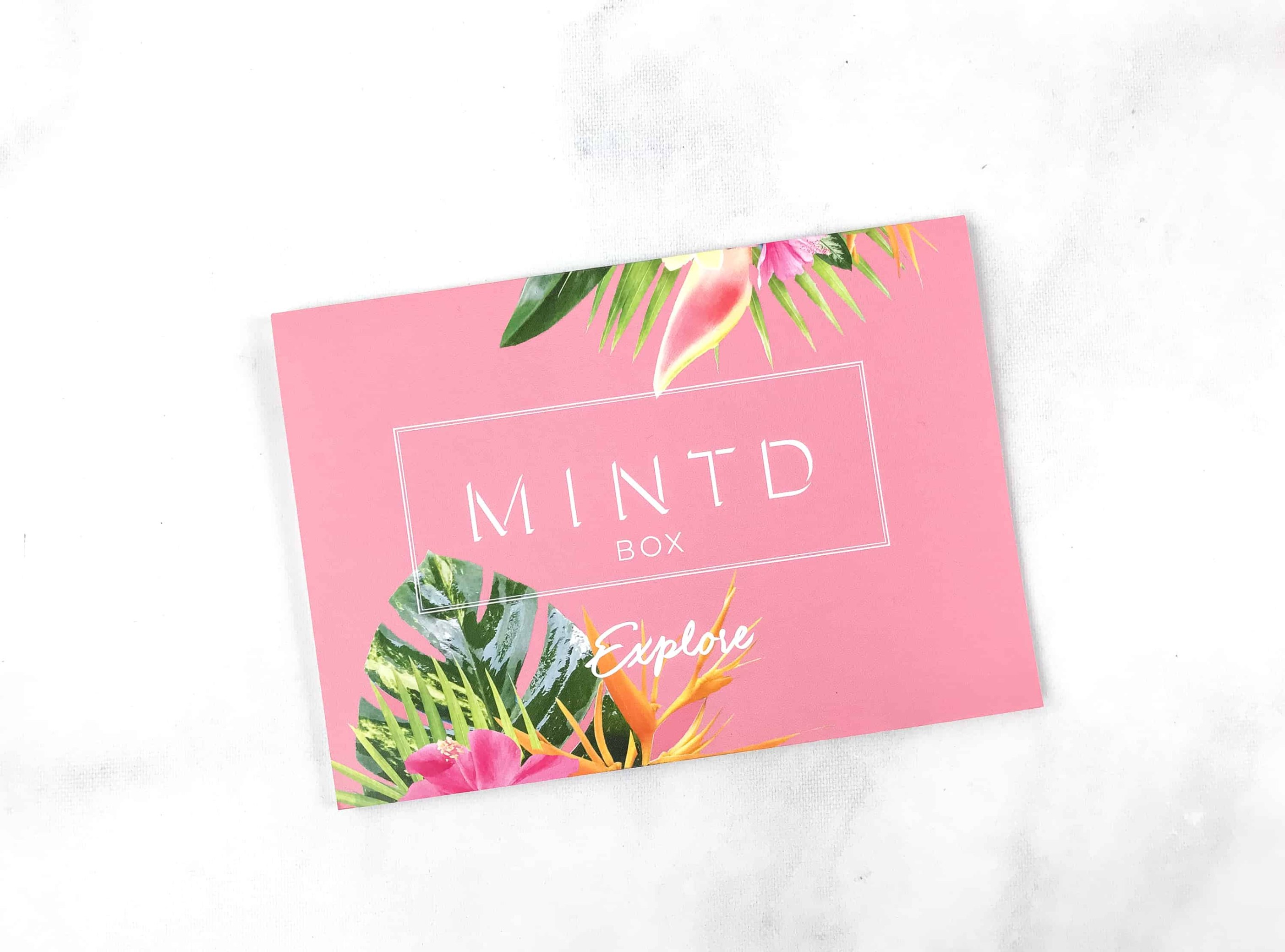 MINTD Box June 2018 Subscription Box Review + Coupon! - Hello Subscription