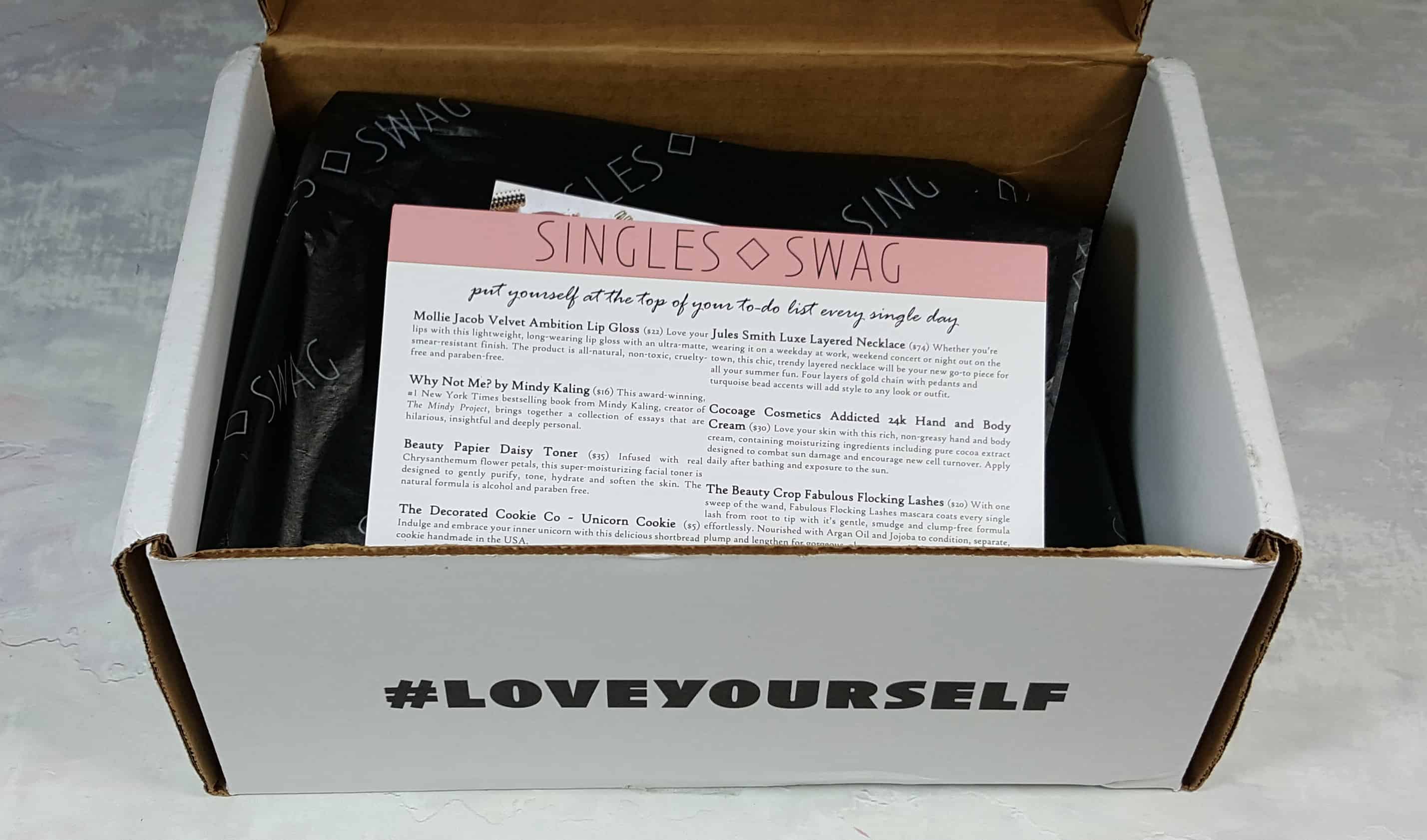 SinglesSwag Subscription Box Review & Coupon - June 2018 - Hello ...