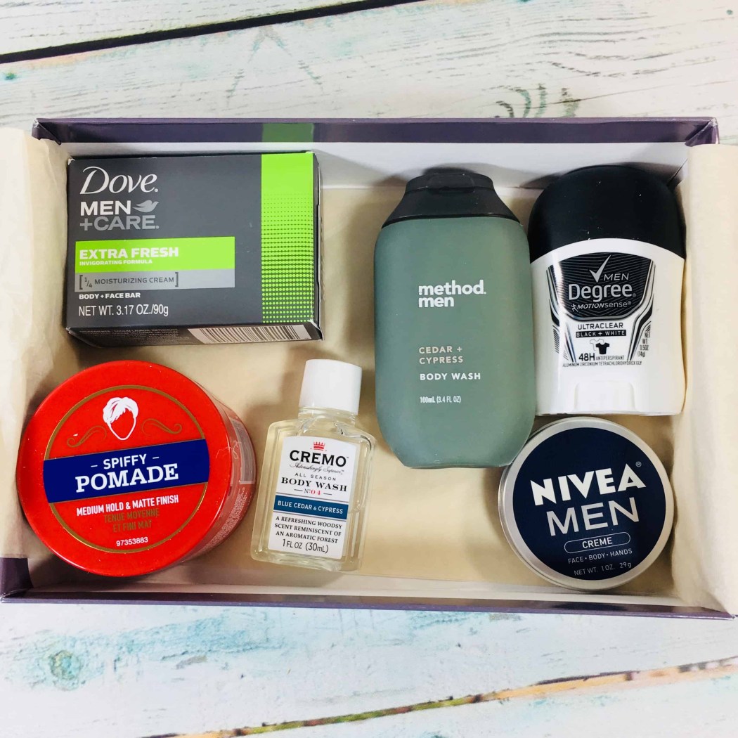 Target Box for Men Review June 2018 - Hello Subscription