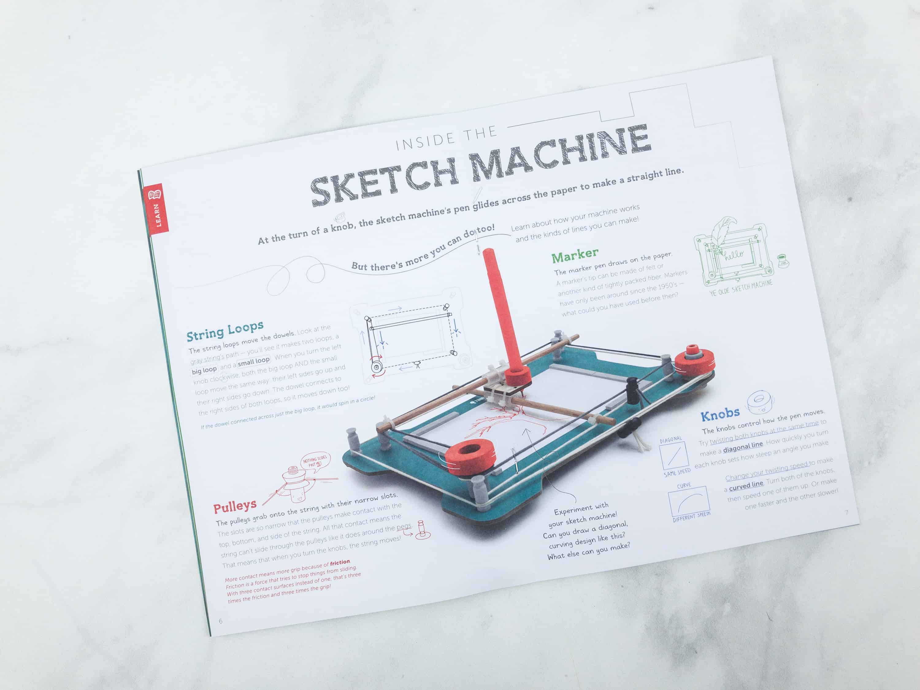 Tinker Crate Review & Coupon - SKETCH MACHINE - Hello Subscription