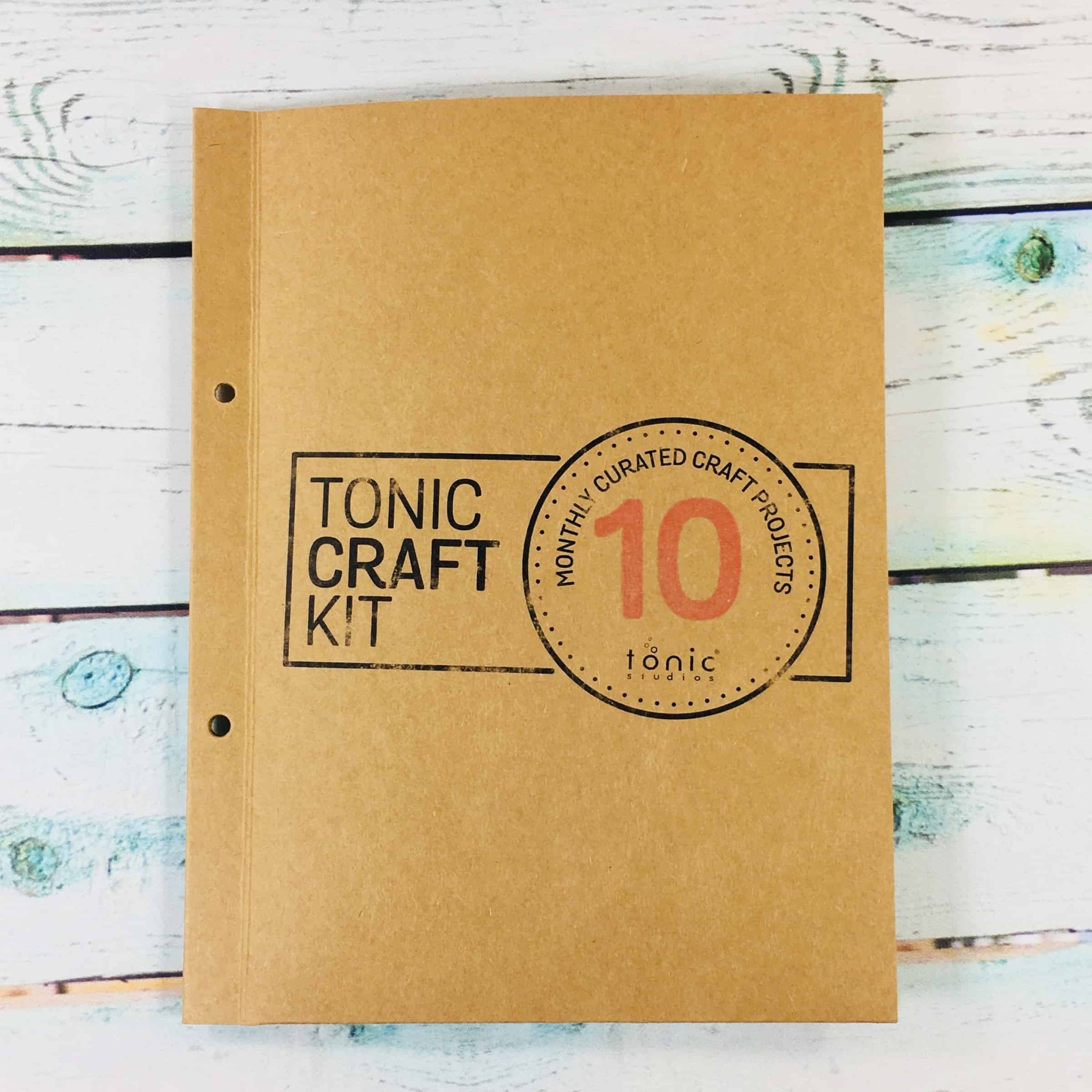 Tonic Craft Kit 10 June 2018 Subscription Box Review - Hello Subscription