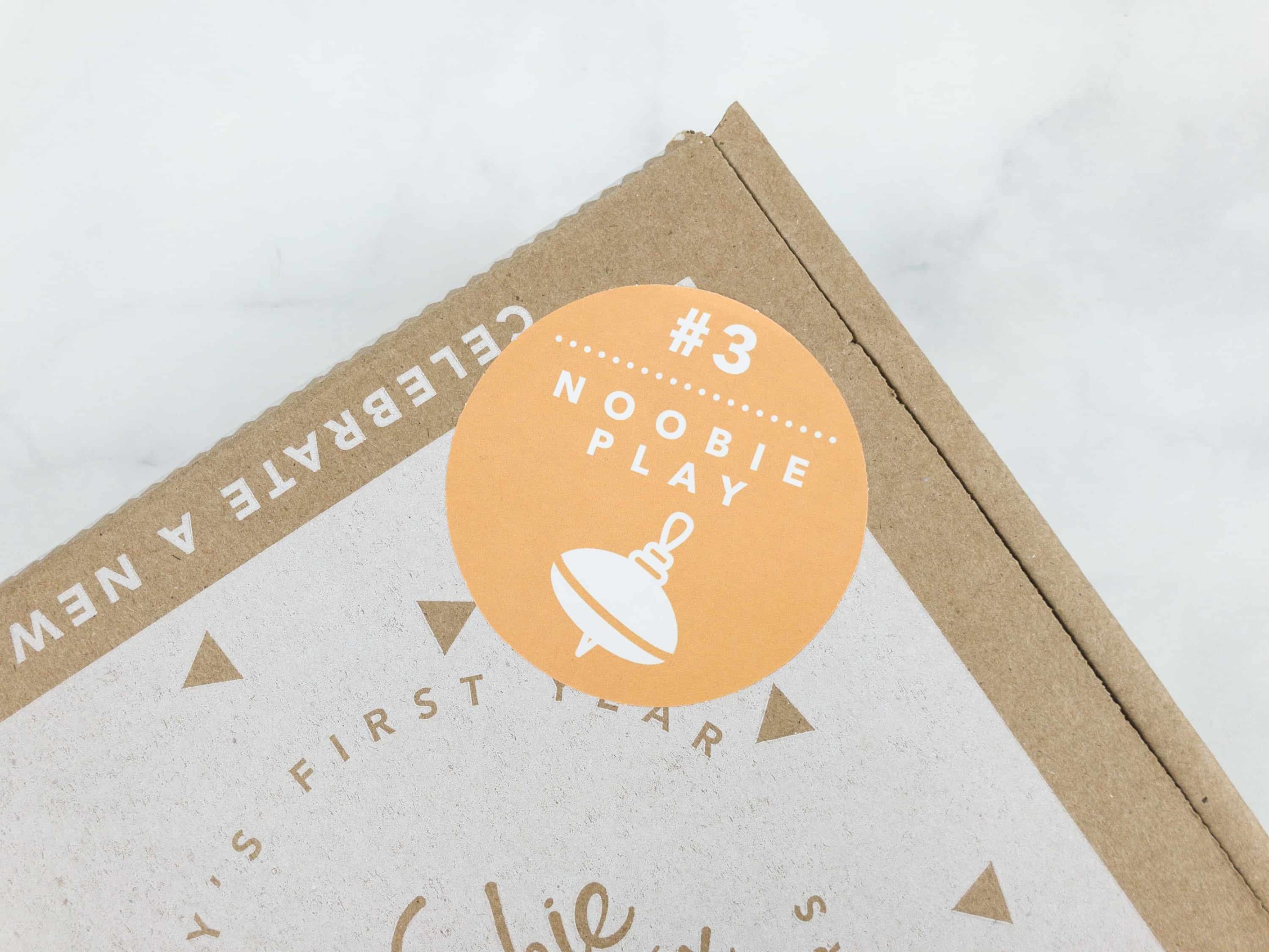 Noobie Box Milestone Box Review - Noobie Play - Hello Subscription