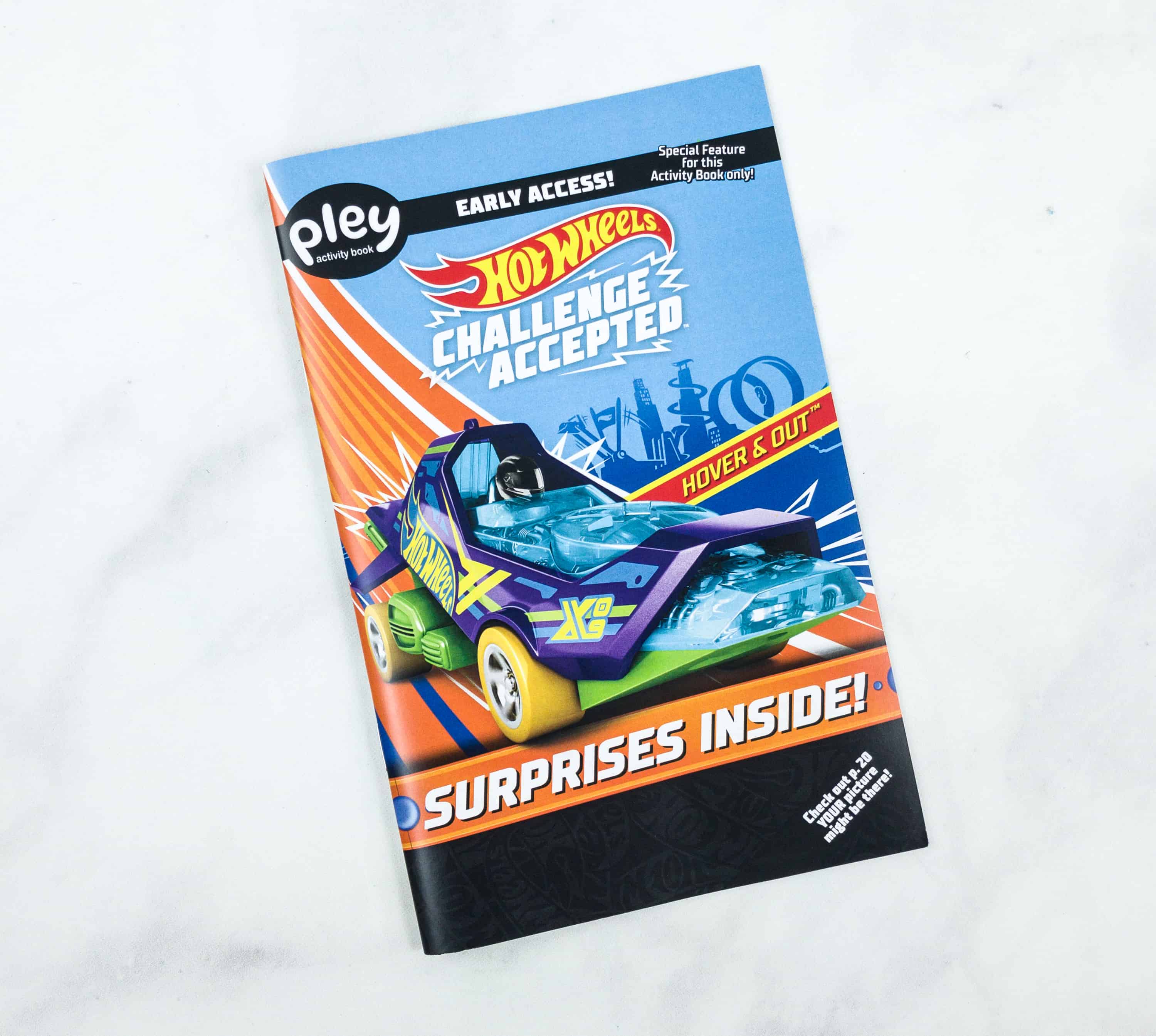 Hot Wheels Challenge Accepted PleyBox June 2018 Subscription Box Review ...