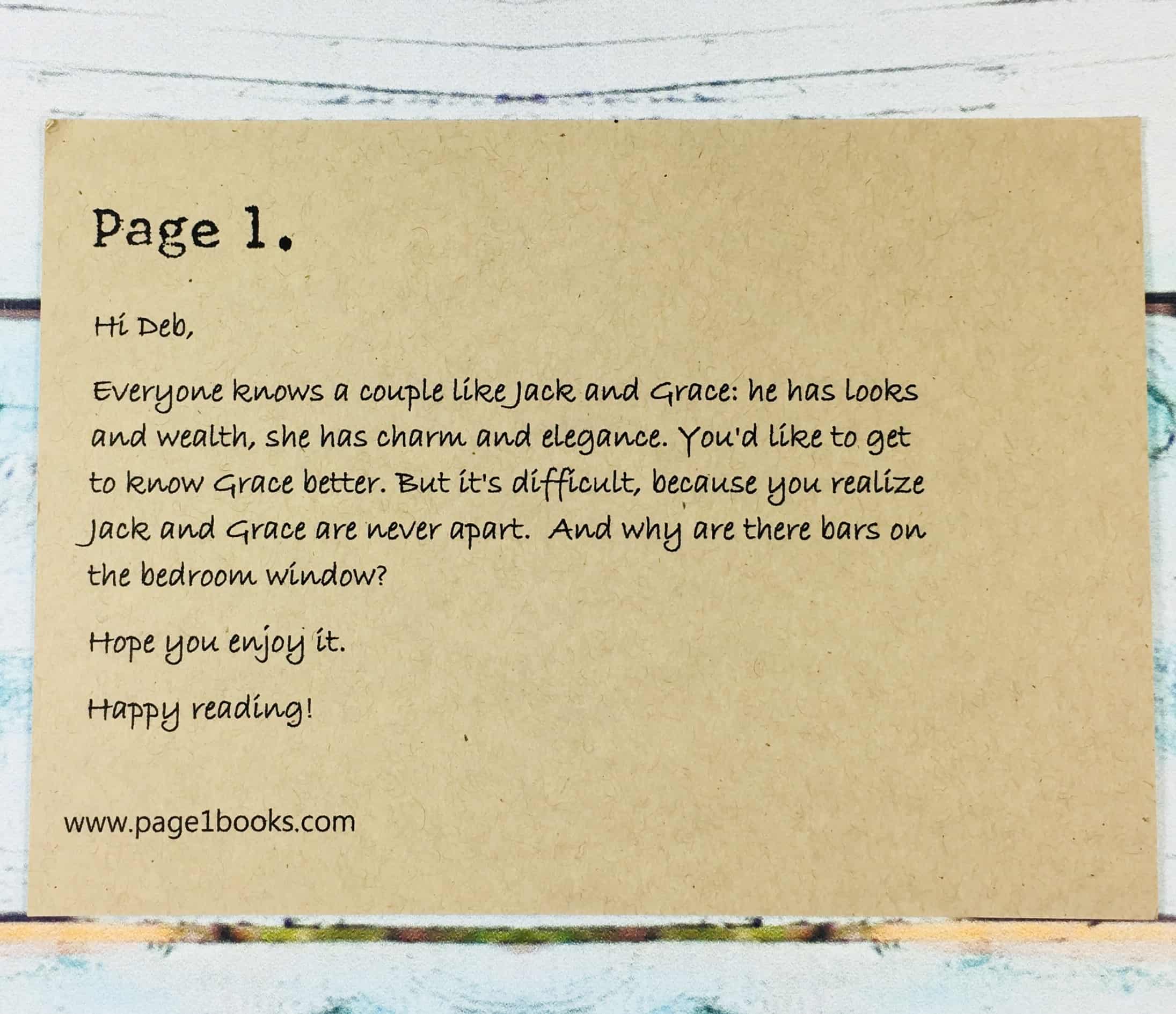 Page 1 Books July 2018 Subscription Box Review + Coupon - Hello ...