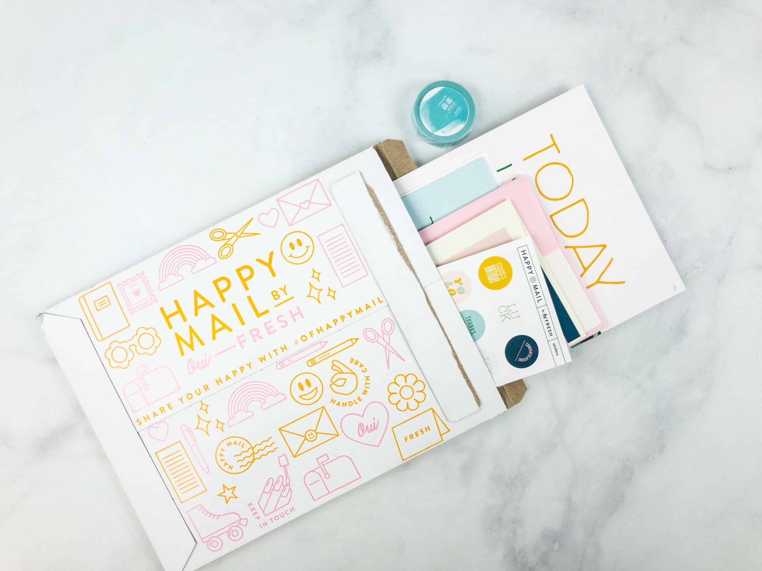 Happy Mail by Oui Fresh June 2018 Subscription Box Review - Hello ...