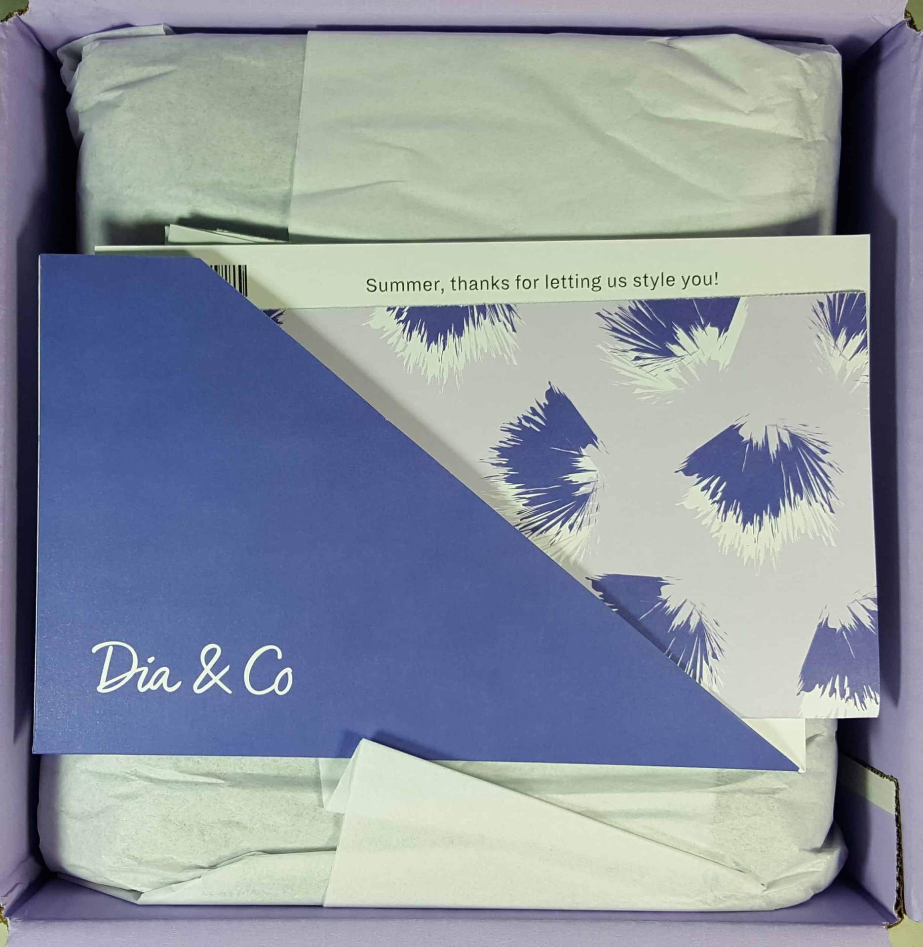 Dia & Co. Subscription Review - May 2018 - Hello Subscription