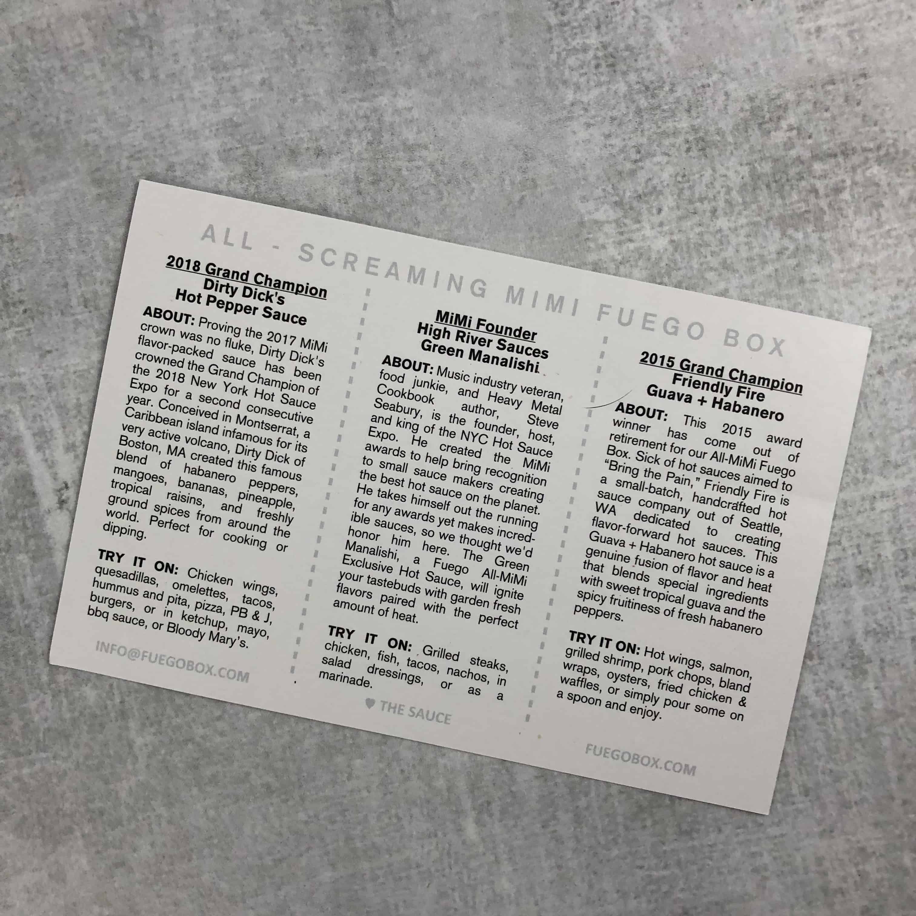 Fuego Box June 2018 Subscription Box Review + Coupon - Hello Subscription