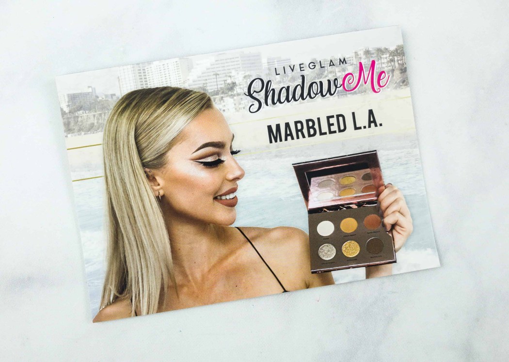 LiveGlam ShadowMe July 2018 Subscription Box Review + FREE Lipstick ...