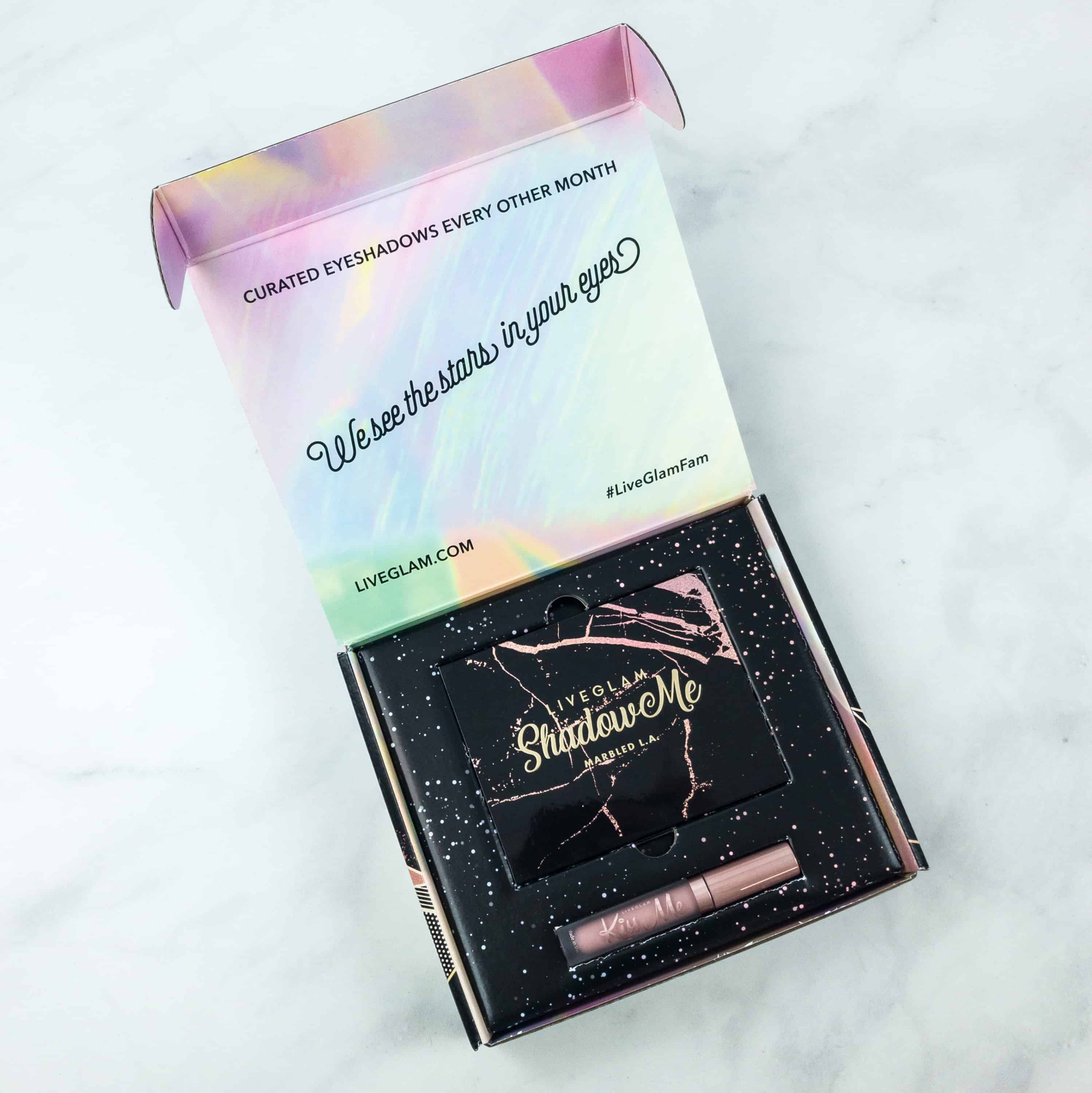 LiveGlam ShadowMe July 2018 Subscription Box Review + FREE Lipstick ...