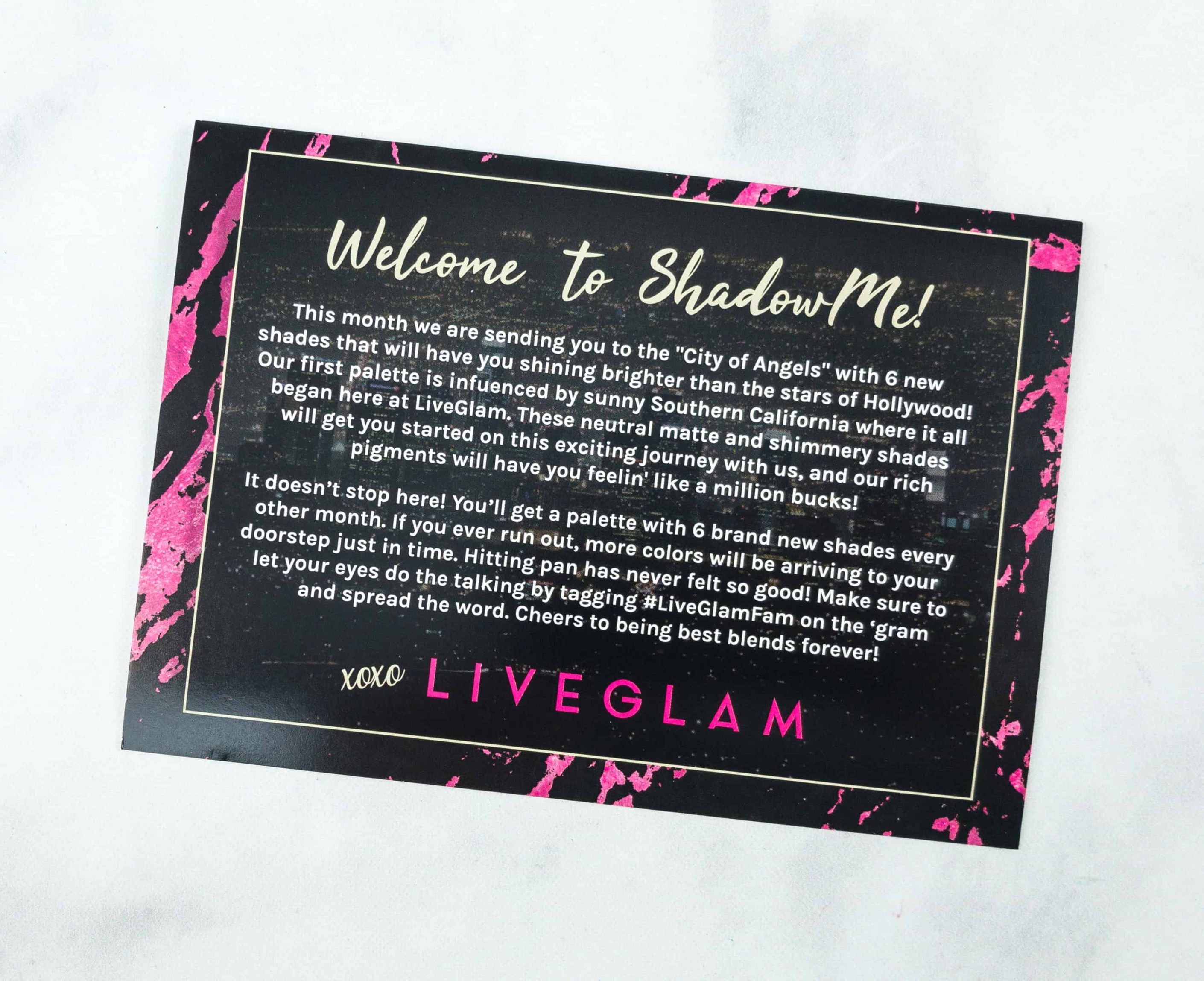 LiveGlam ShadowMe July 2018 Subscription Box Review + FREE Lipstick ...