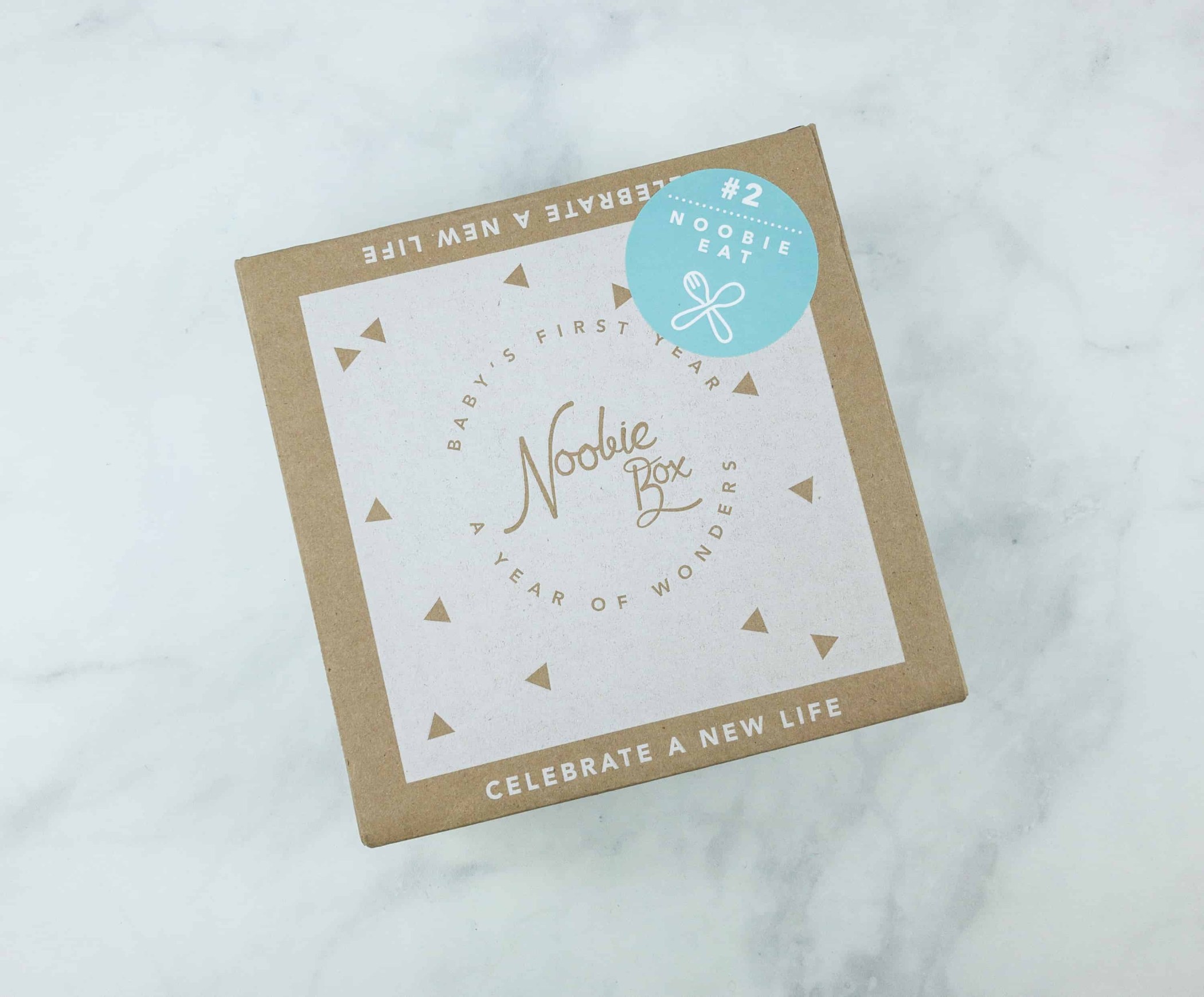 Noobie Box Milestone Box Review - EAT - Hello Subscription