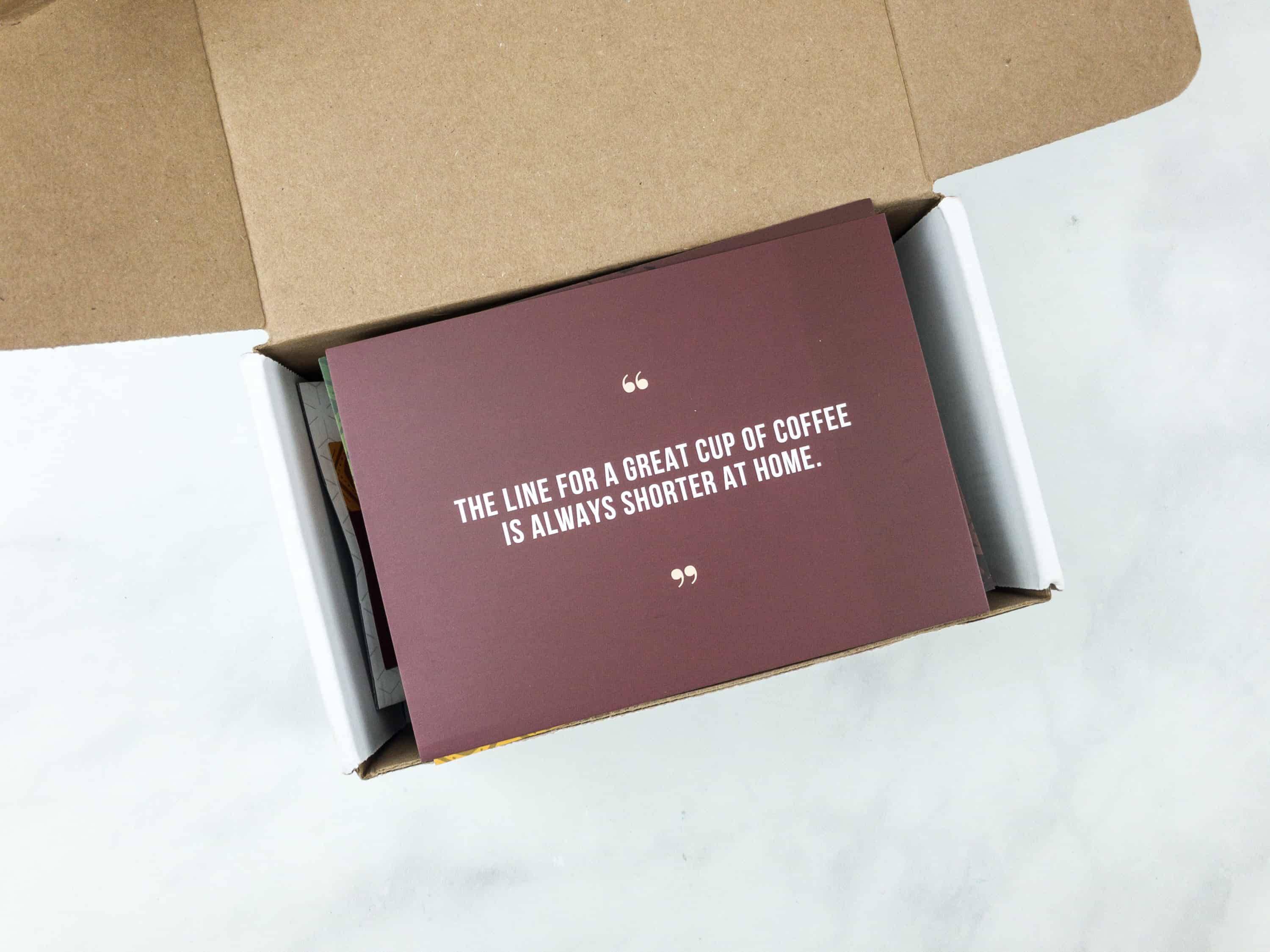 Java Presse Coffee Of The Month Club July 2018 Subscription Box Review ...