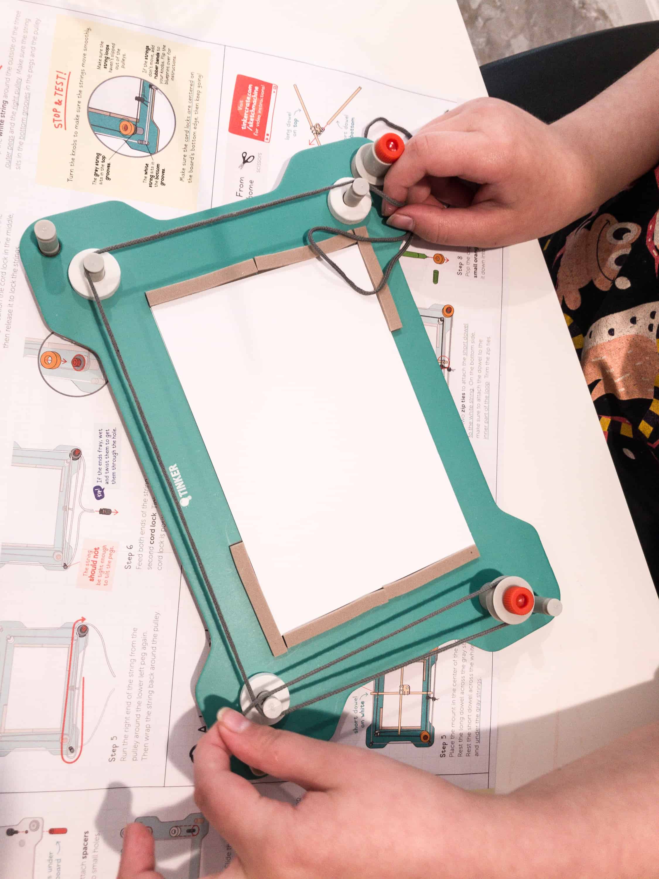 Tinker Crate Review & Coupon - SKETCH MACHINE - hello subscription