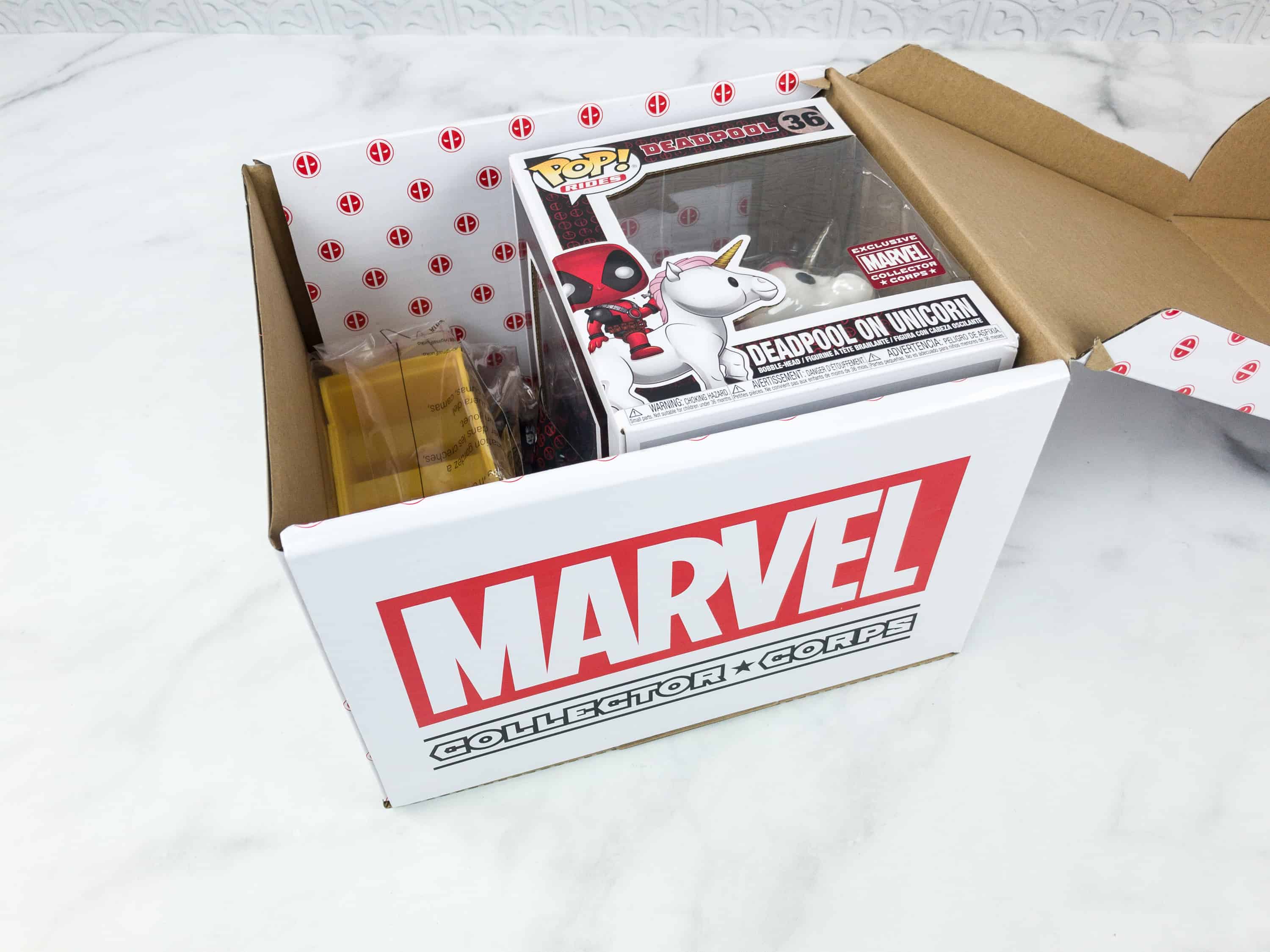 Marvel Collector Corps July 2018 Subscription Box Review - DEADPOOL ...